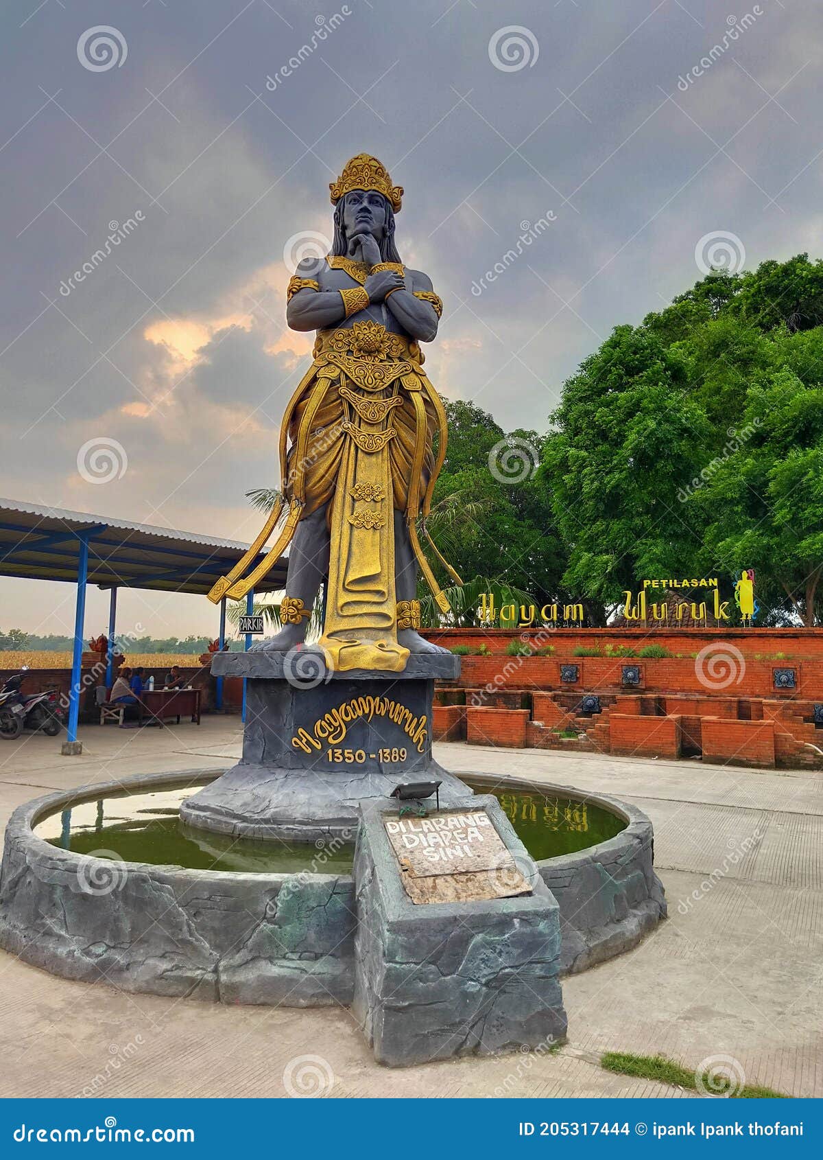 King Raden Wijaya by ipank stock photo. Image of carving - 205317444