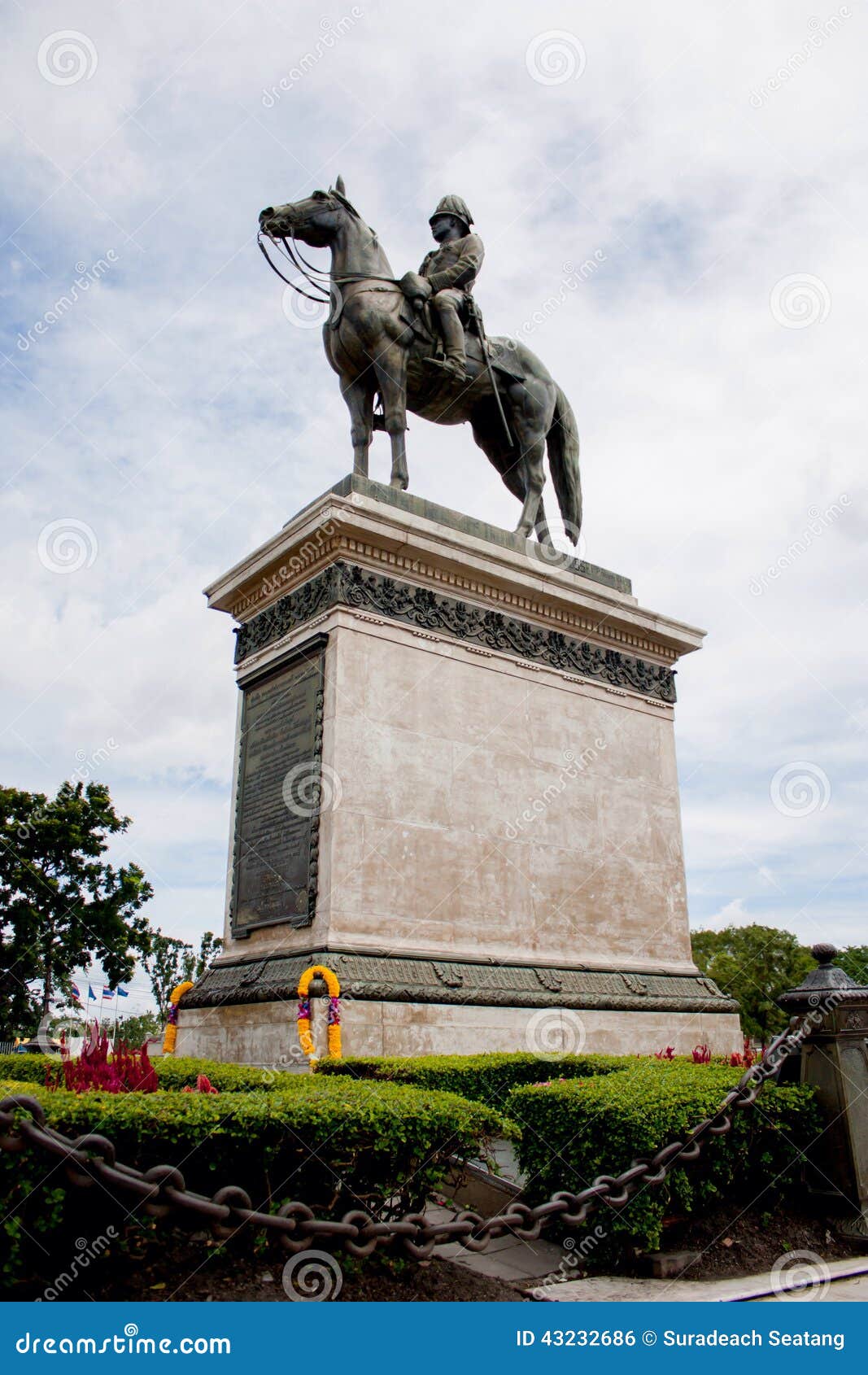 King rama 5 monument stock photo. Image of power, leader - 43232686