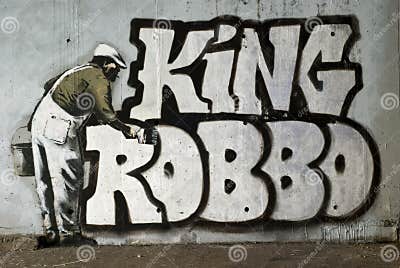 King Robbo editorial image. Image of painting, street - 20799335