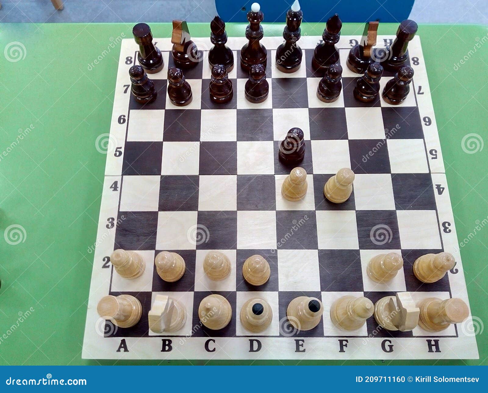 King`s Gambit stock photo. Image of capture, flank, opening - 209711160