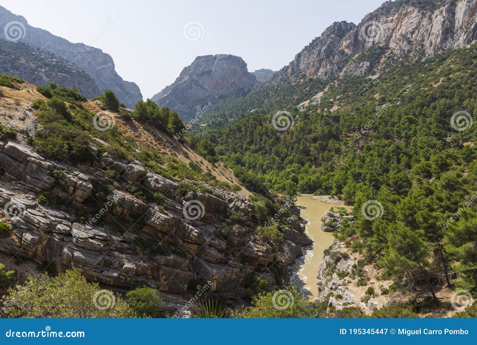The king`s path in navarra stock image. Image of destination - 195345447