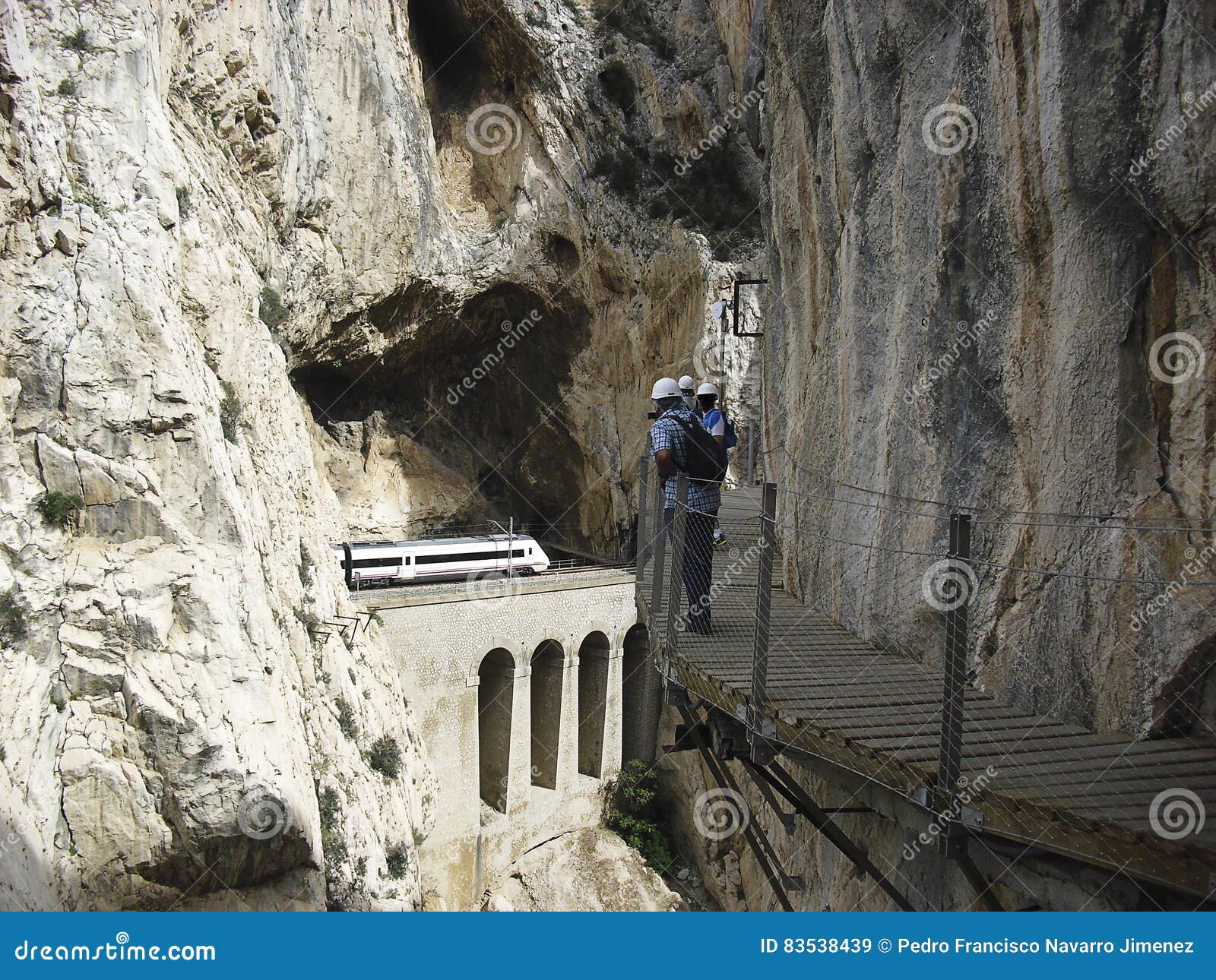 King`s Walk Caminito Del Rey Costa Del Sol Malaga Andalucia Spain ...