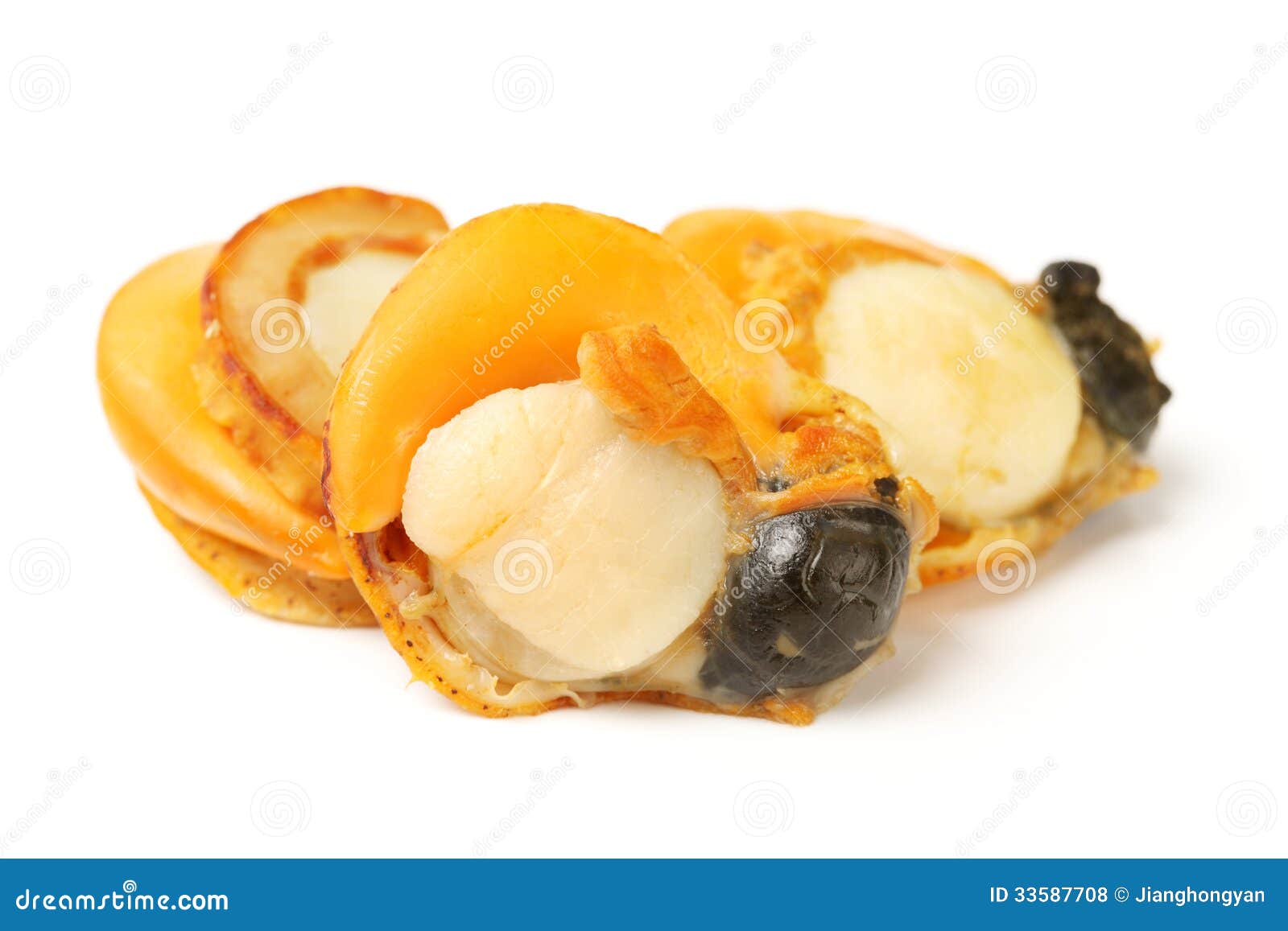 King scallop meat stock photo. Image of bivalve, famous - 33587708