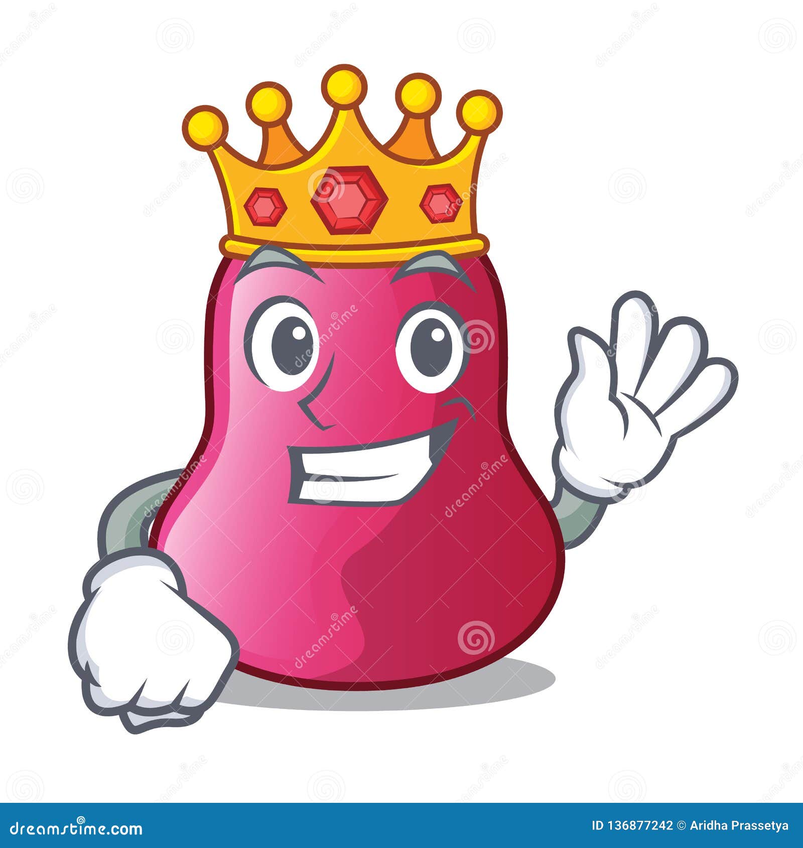 King Sponge Makeuop on the a Cartoons Stock Vector - Illustration of ...