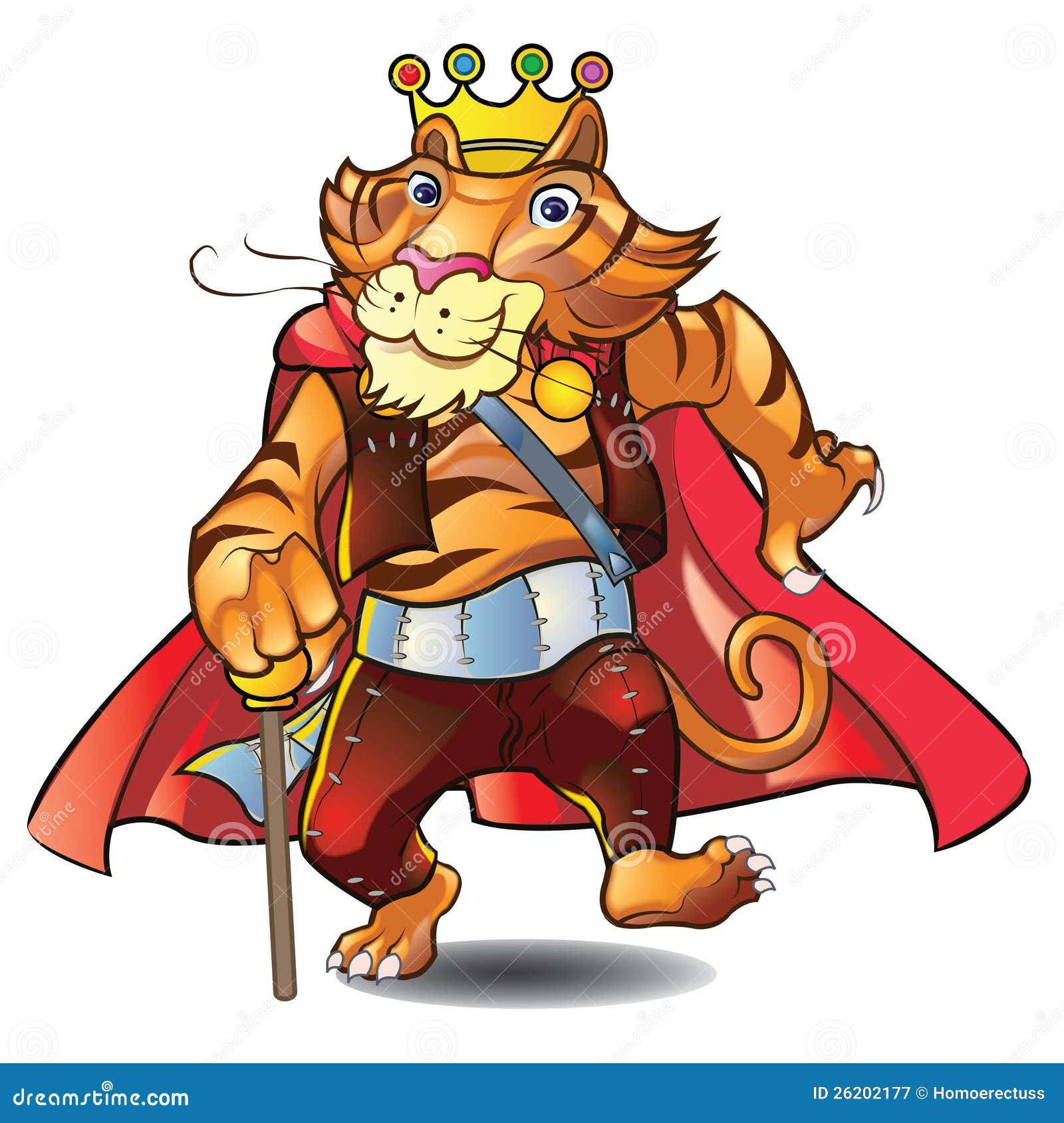 King Tiger Royalty Free Stock Photography - Image: 26202177