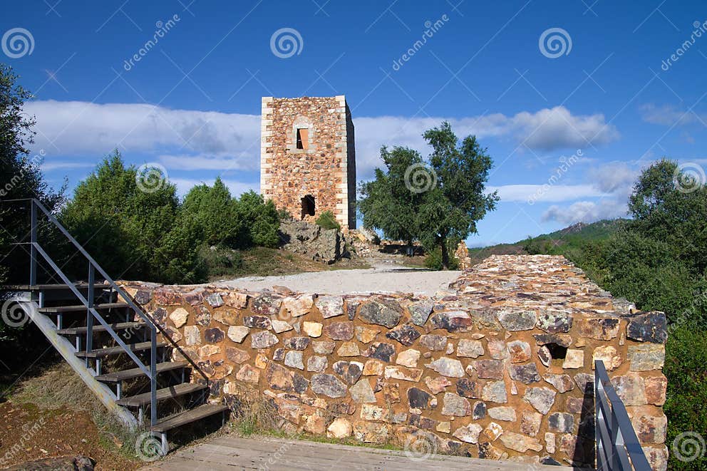 King Wamba Castle stock photo. Image of velha, viewpoint - 26497504
