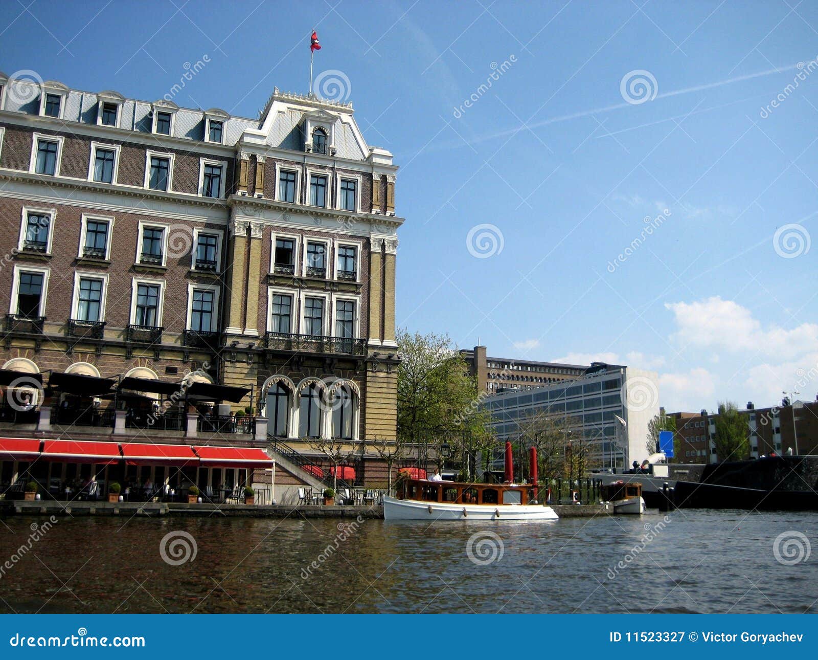 Kingdom Netherlands Capital - Amsterdam Stock Image - Image of city ...