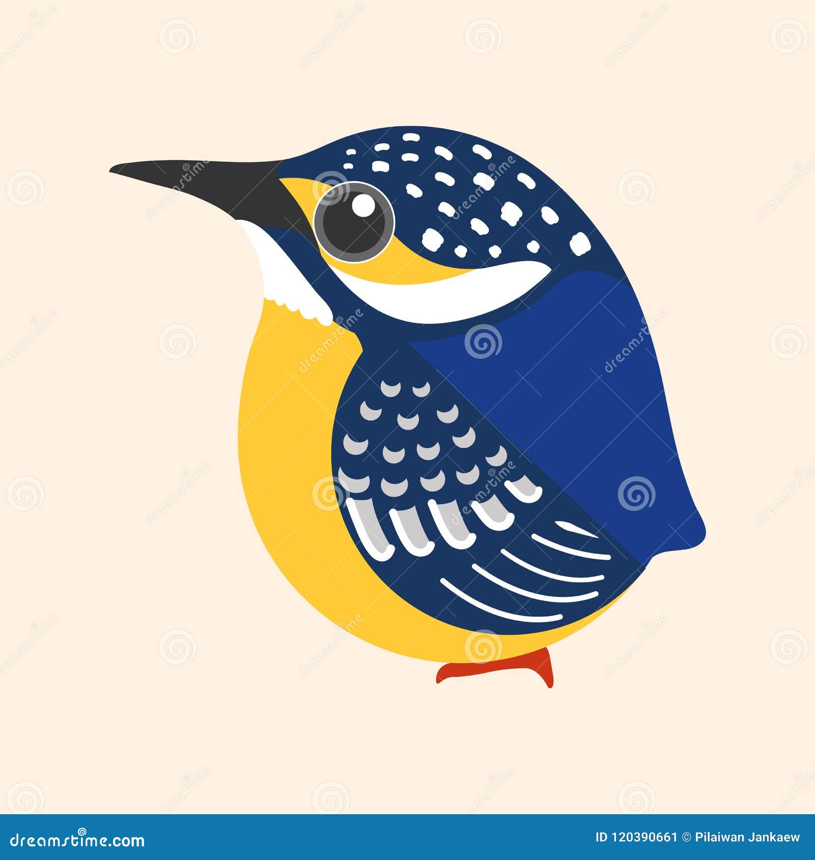 Kingfisher Cartoon Vector, Common Kingfisher Bird Cartoon Vector. Stock ...