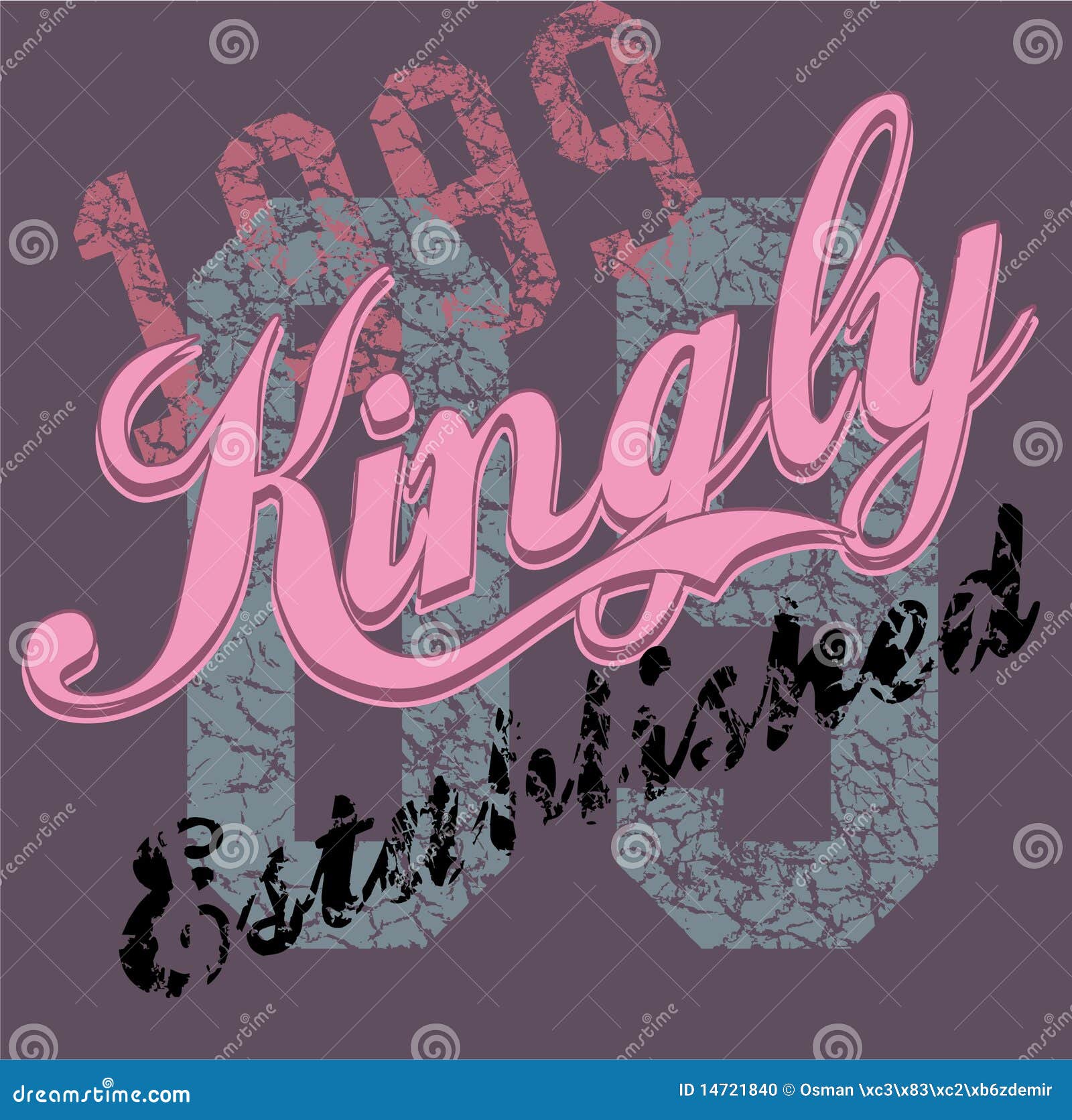 Kingly stock vector. Illustration of palm, grunge, nature - 14721840