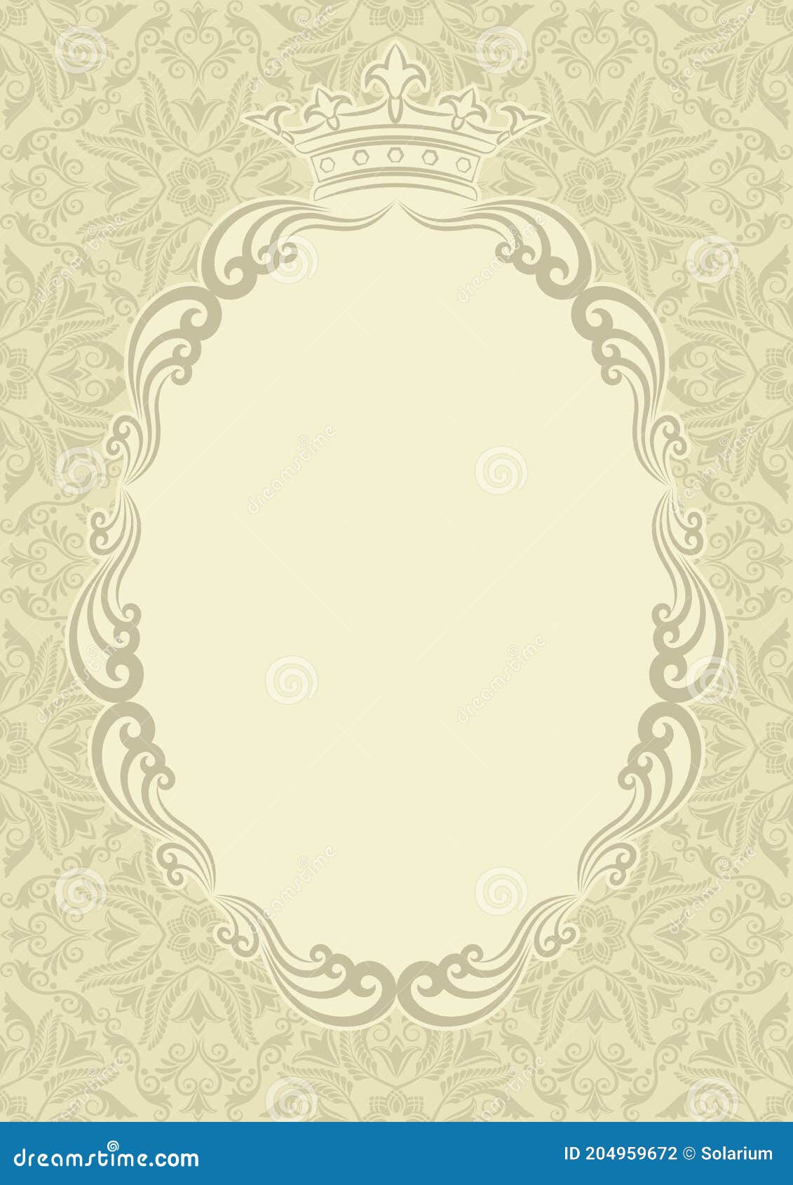 Kingly background stock vector. Illustration of vintage - 204959672