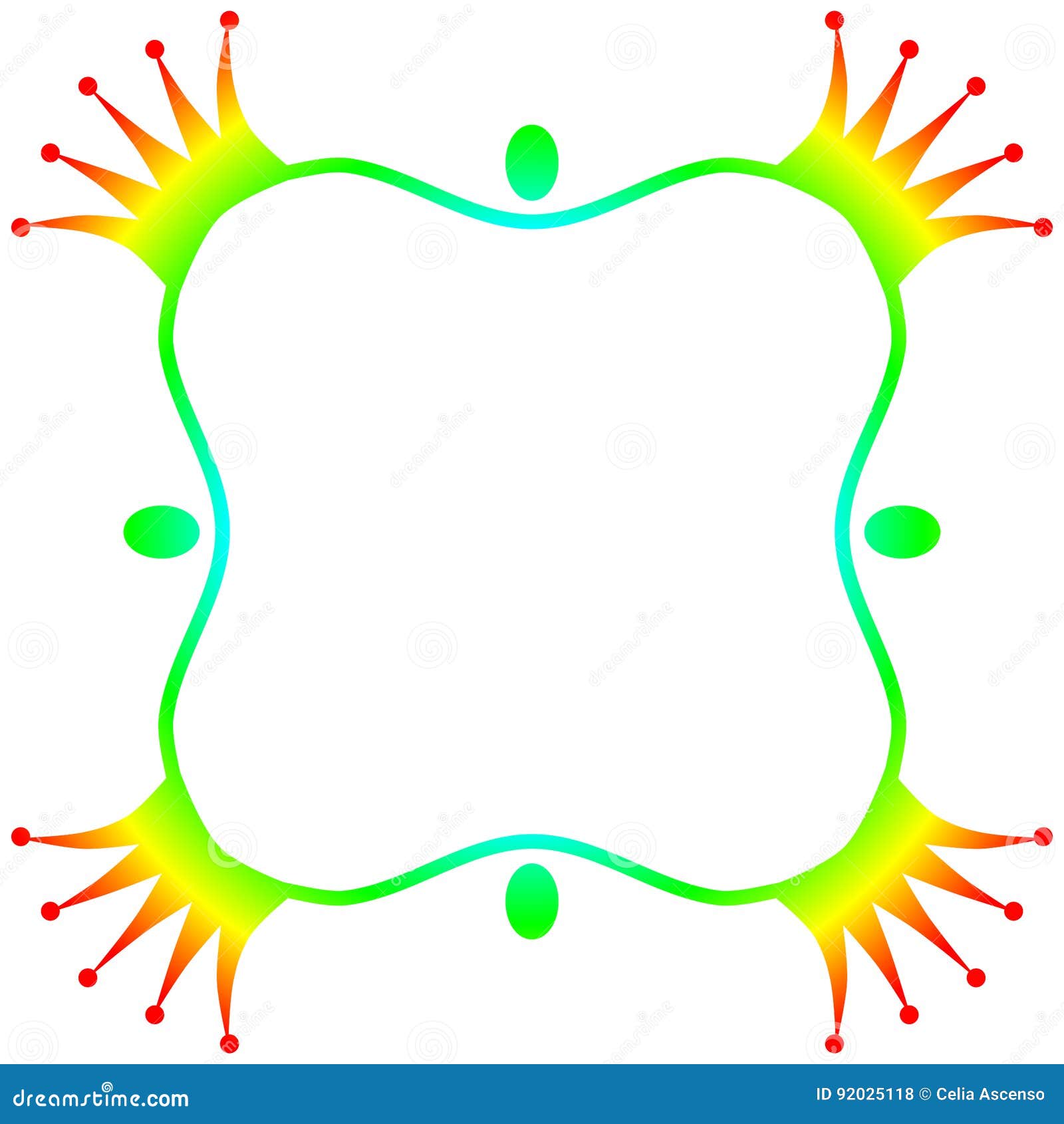 Kings Border Cartoon Vector | CartoonDealer.com #313771