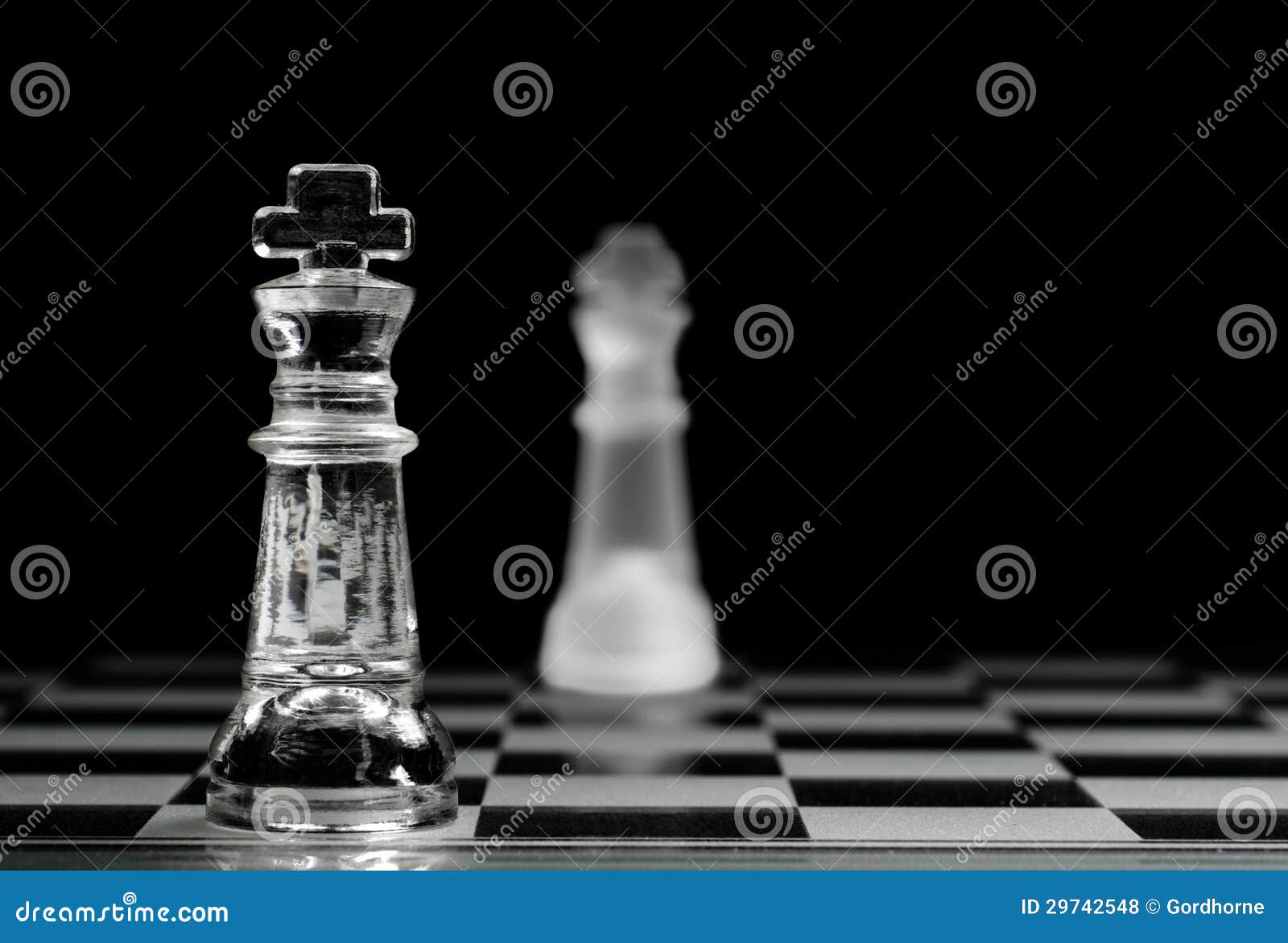 King facing King stock photo. Image of competition, strategy - 29742548