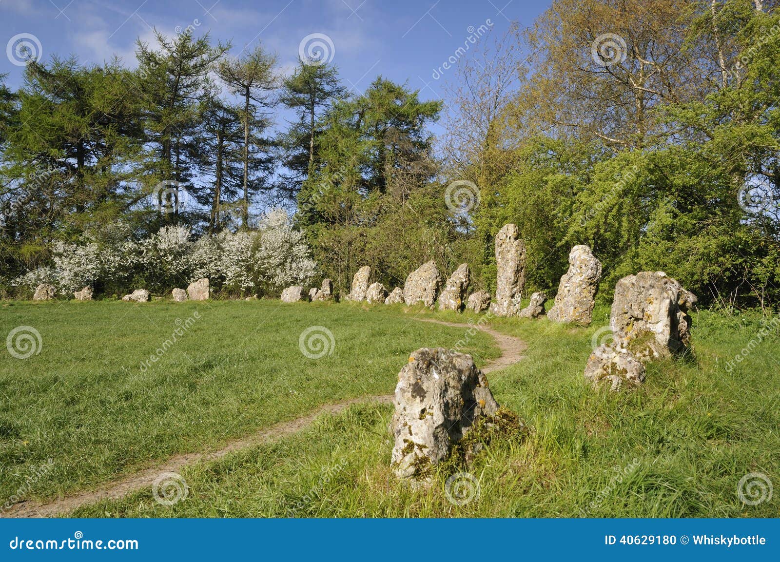 The Kings Men Stone Circle stock photo. Image of ancient - 40629180