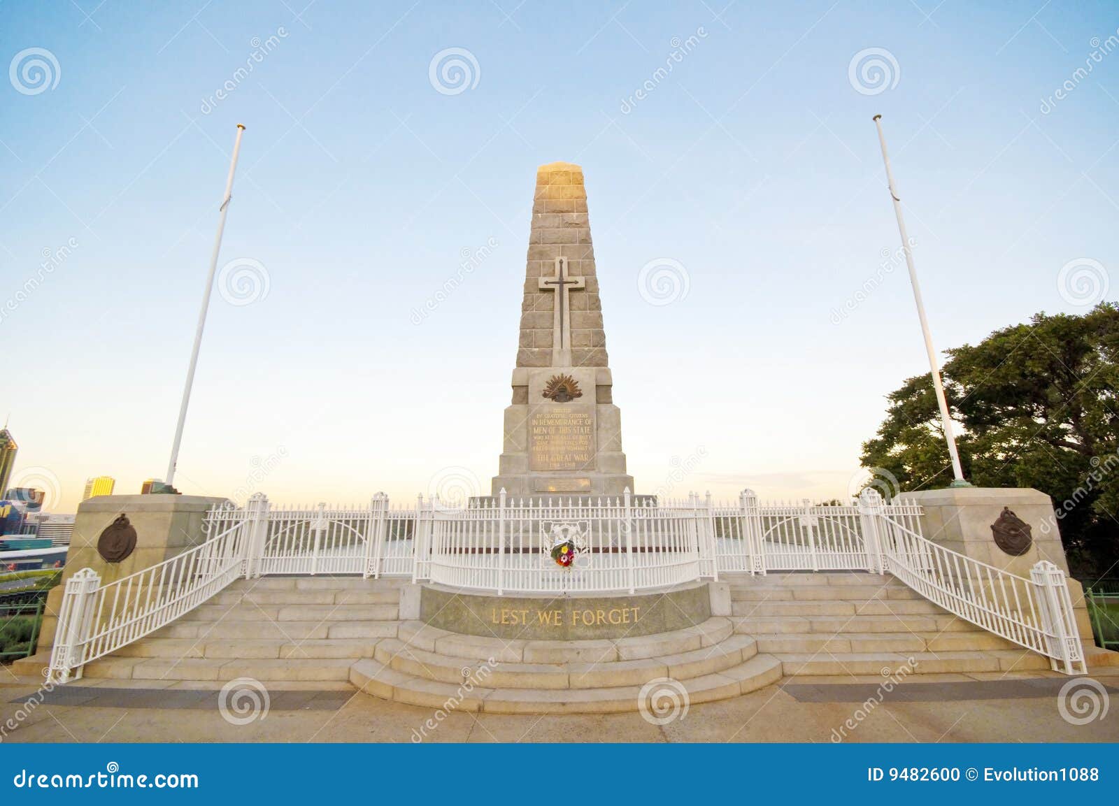 Kings Park Memorial stock photo. Image of flower, park - 9482600