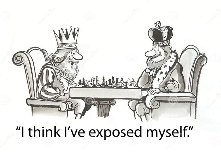 Kings playing chess stock illustration. Illustration of succession ...