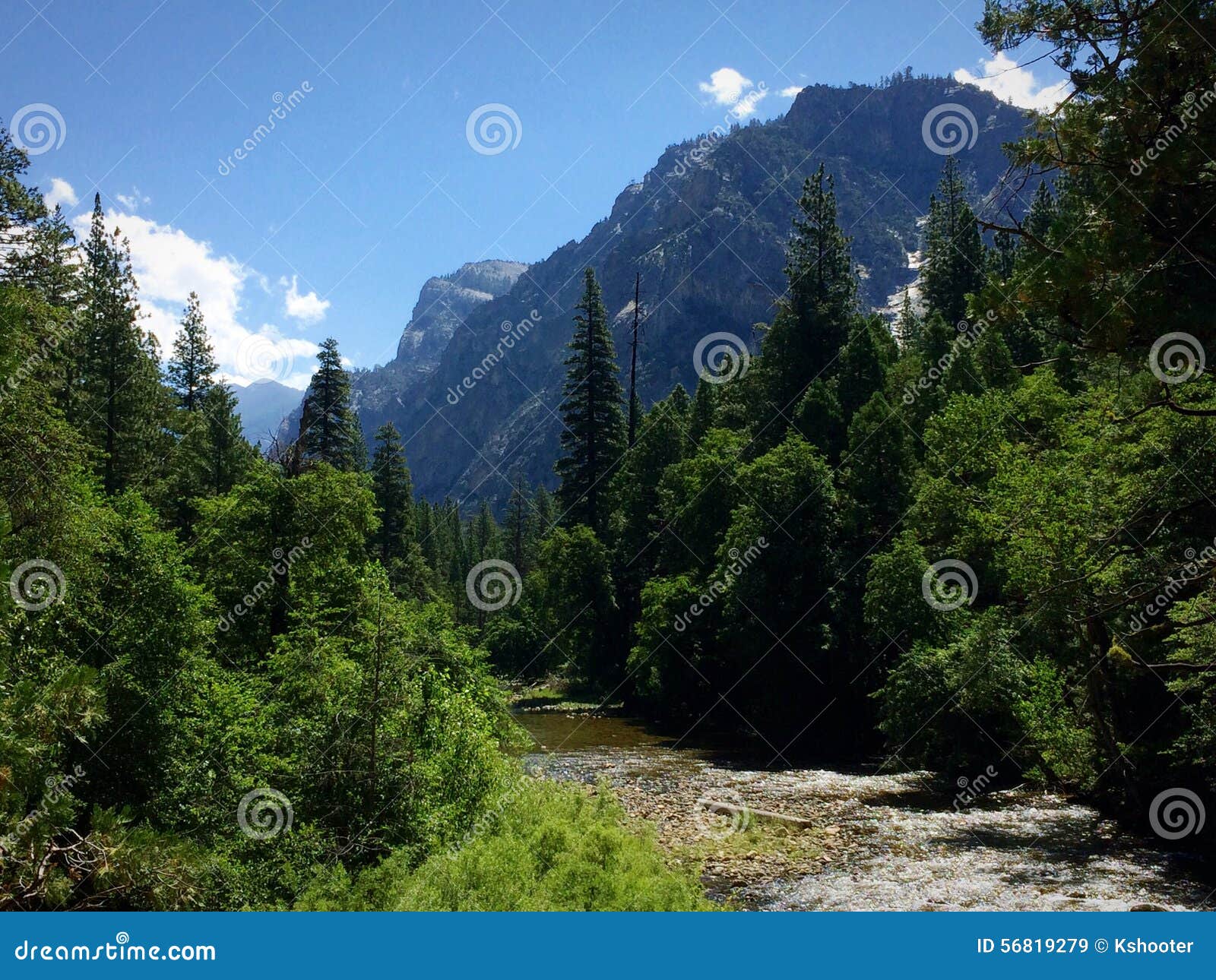 Kings River horizontal stock image. Image of valley, flowing - 56819279