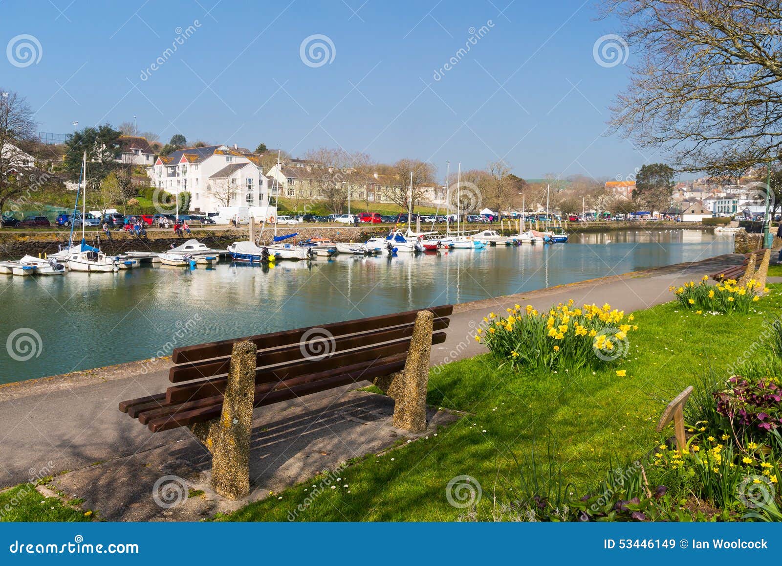 Kingsbridge Devon England stock image. Image of kingdom - 53446149