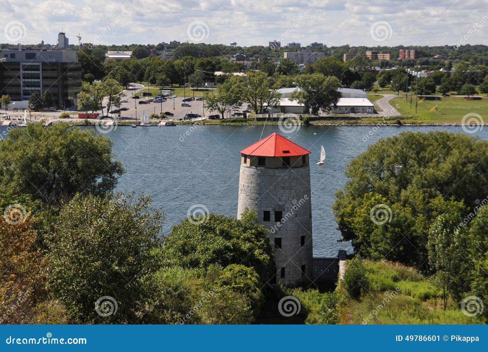 Kingston Da Henry Hill Forte, Canada Immagine Stock - Immagine di posto ...
