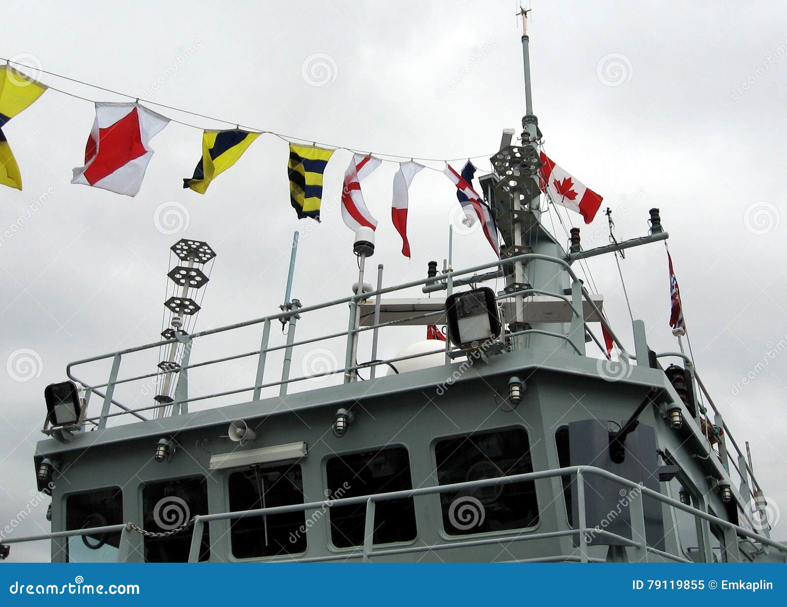 Kingston the Naval Signal Flags Von Kriegsschiff 2008 Stockbild - Bild ...