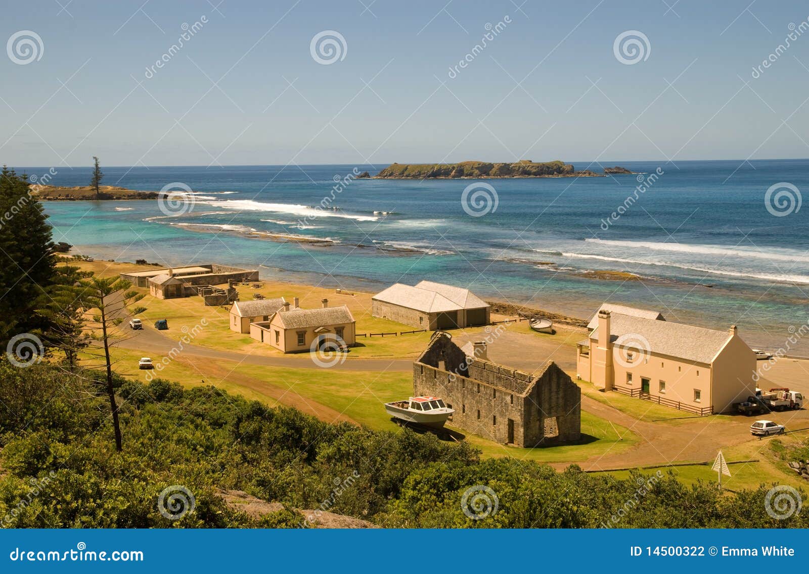 Kingston Waterfront from the Lookout Stock Photo - Image of colonial ...