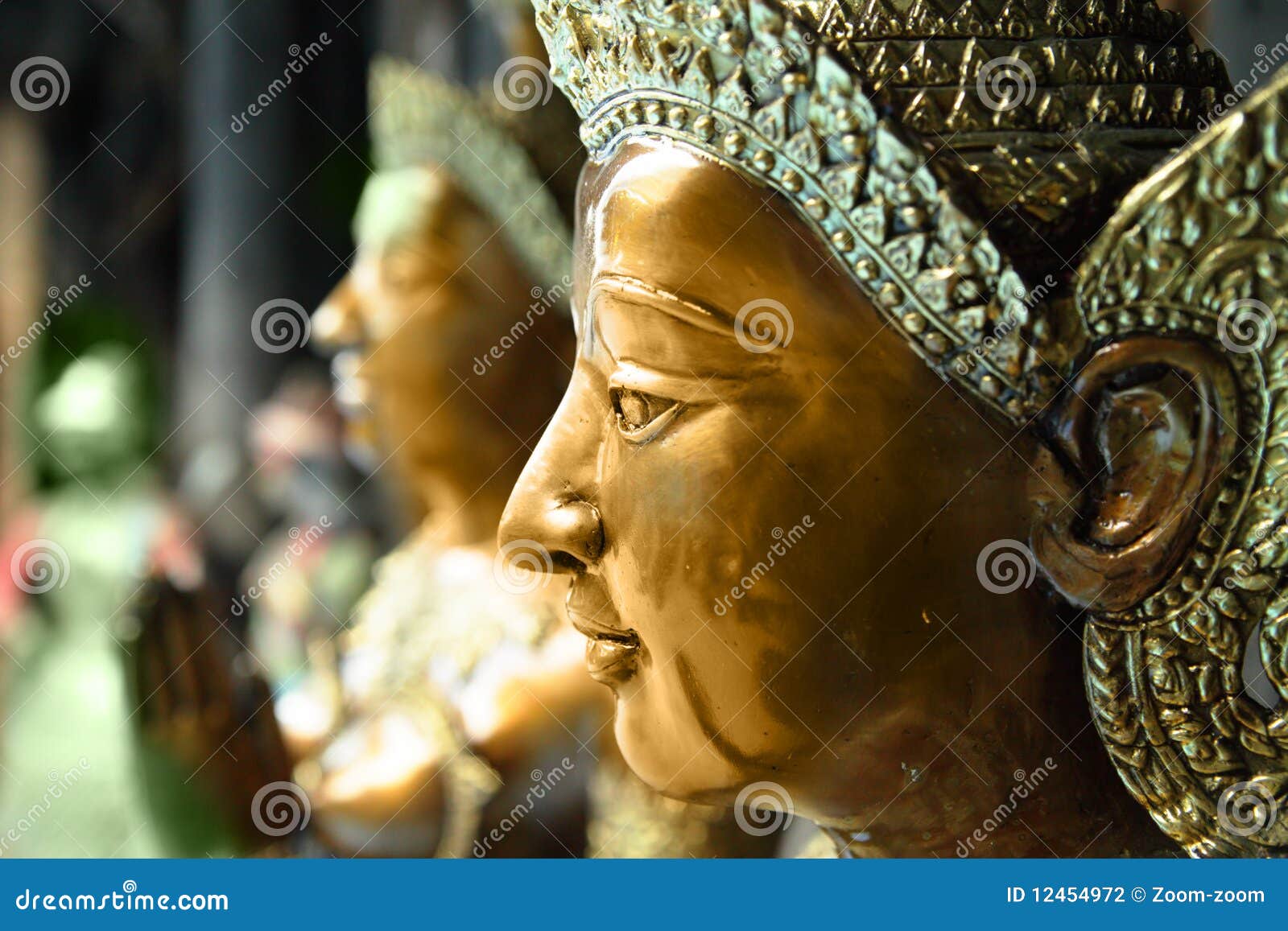 Kinnara stock photo. Image of background, face, decoration - 12454972