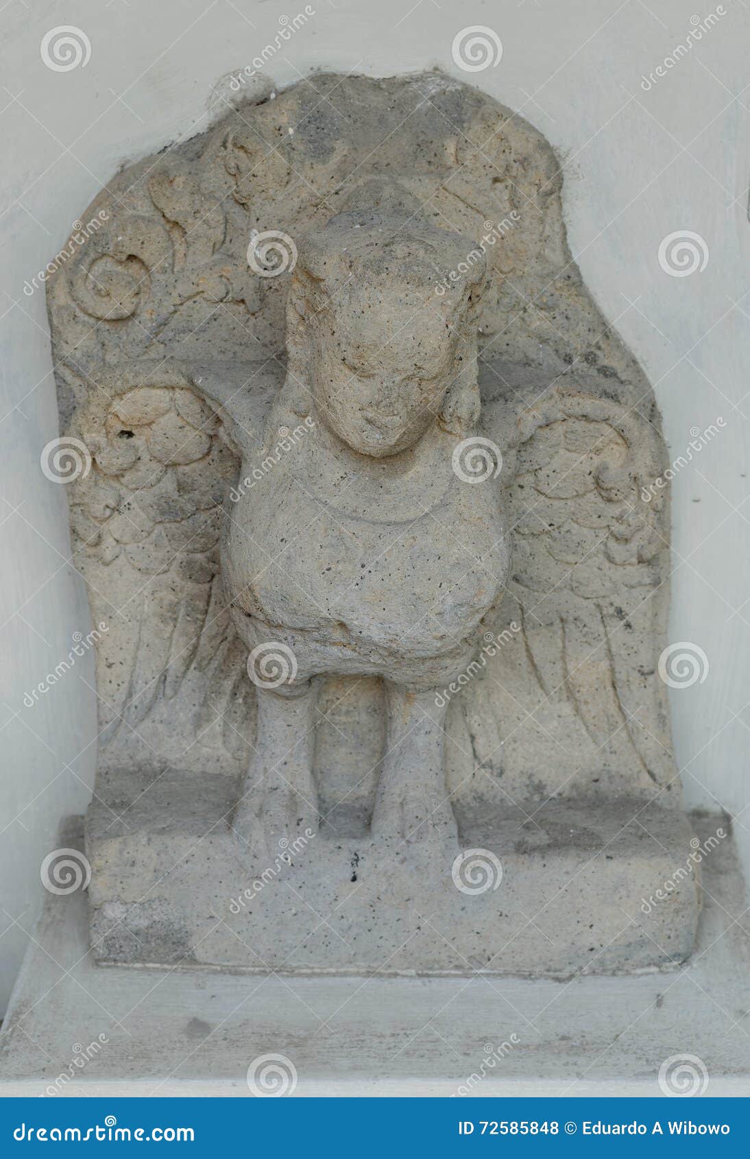 Kinnari Relief stock photo. Image of culture, carving - 72585848