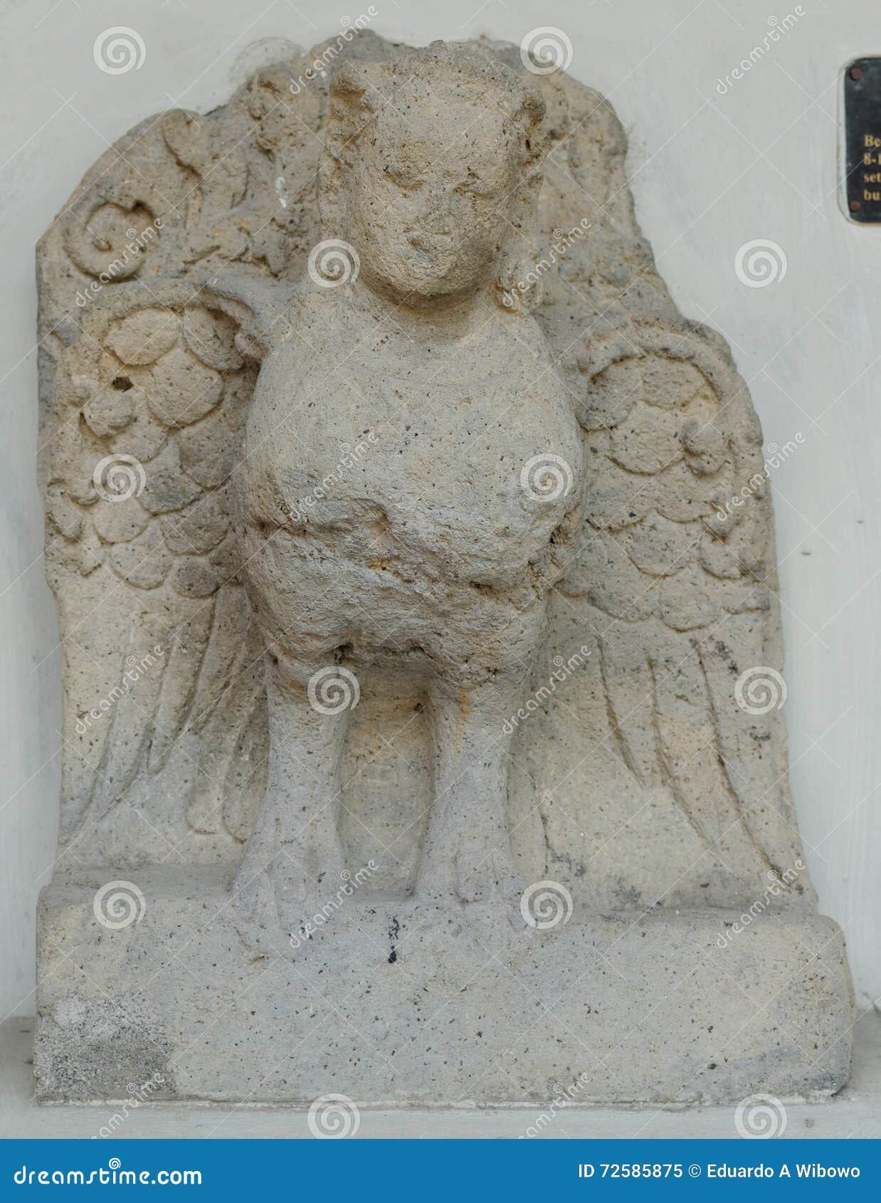 Kinnari Relief stock image. Image of monument, carving - 72585875