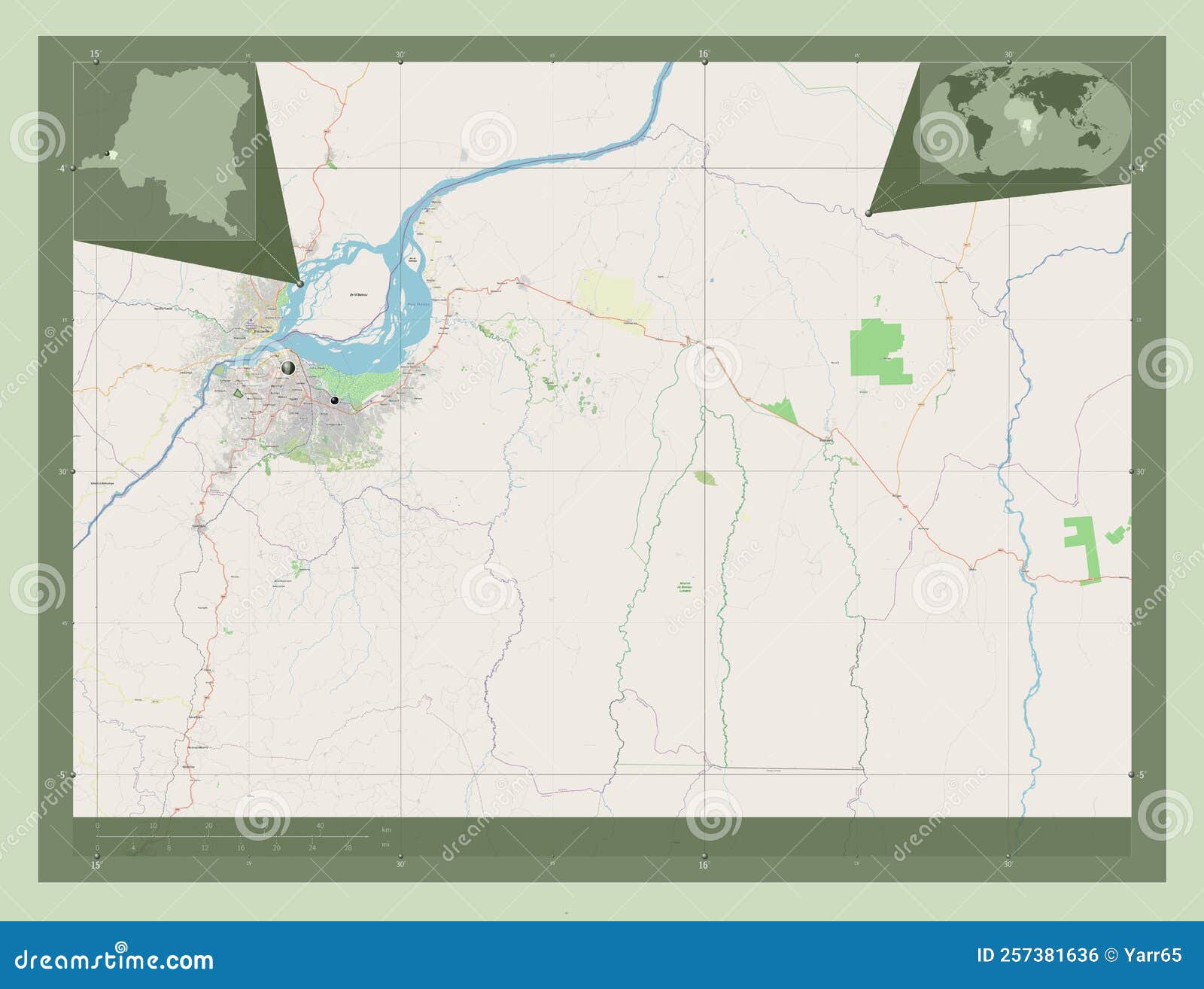 Kinshasa, Democratic Republic of the Congo. OSM. Major Cities Stock ... Kinshasa, Democratic Republic of the Congo. OSM. Major Cities Stock ...