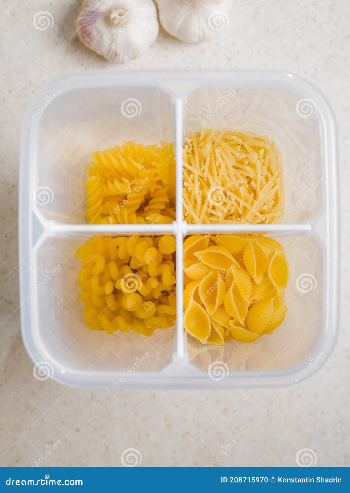 Kintchen Containers Unpackaged Food Concept Stock Photo - Image of ...