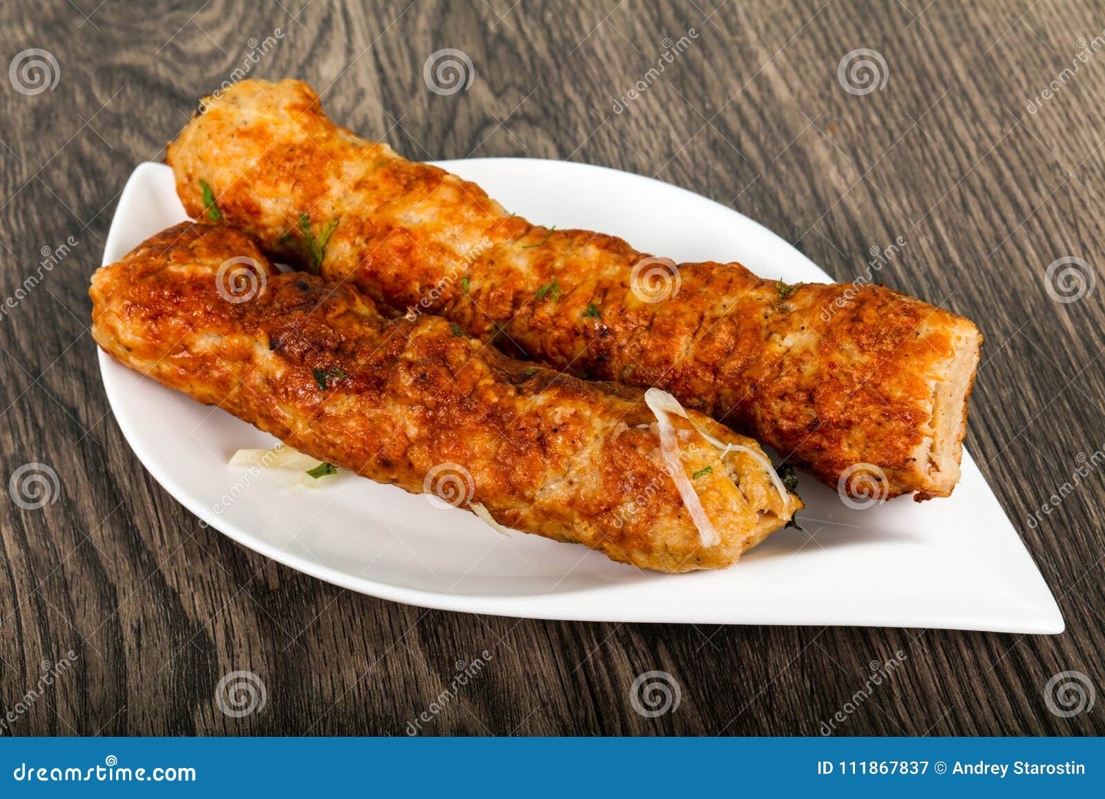 Kip Kofta stock afbeelding. Image of indisch, vleespen - 111867837