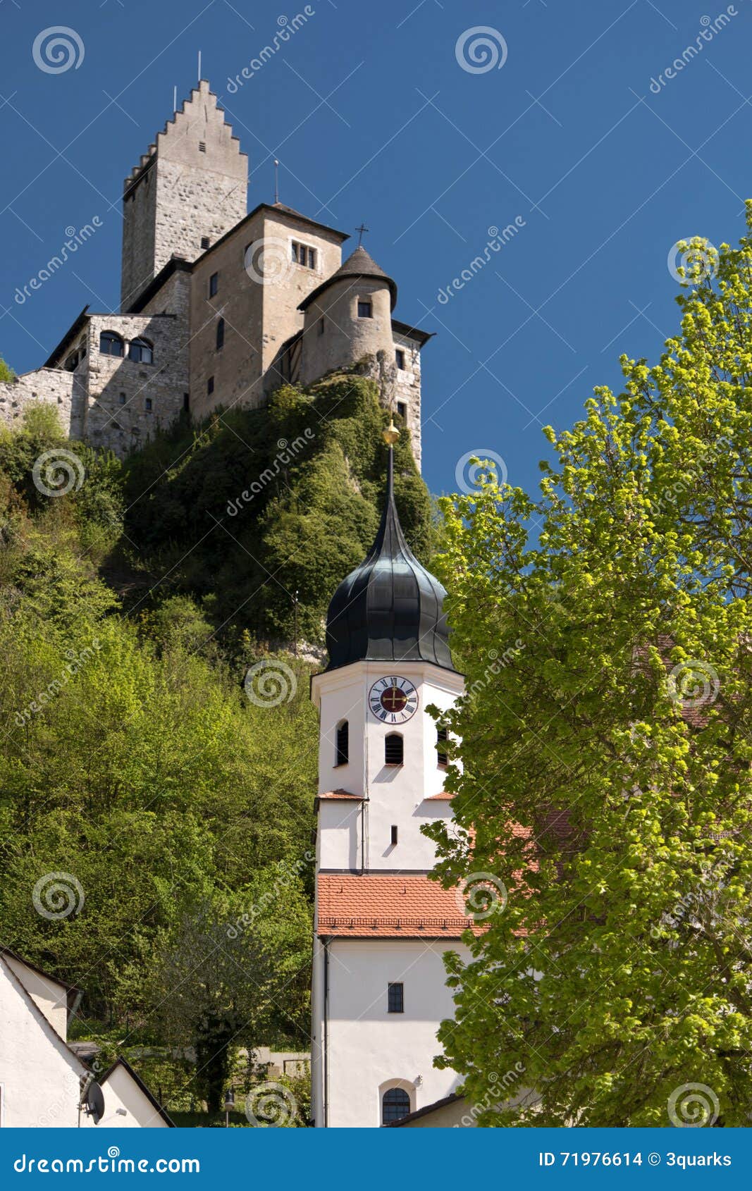 Kipfenberg in the Altmuehltal Editorial Stock Image - Image of medieval ...
