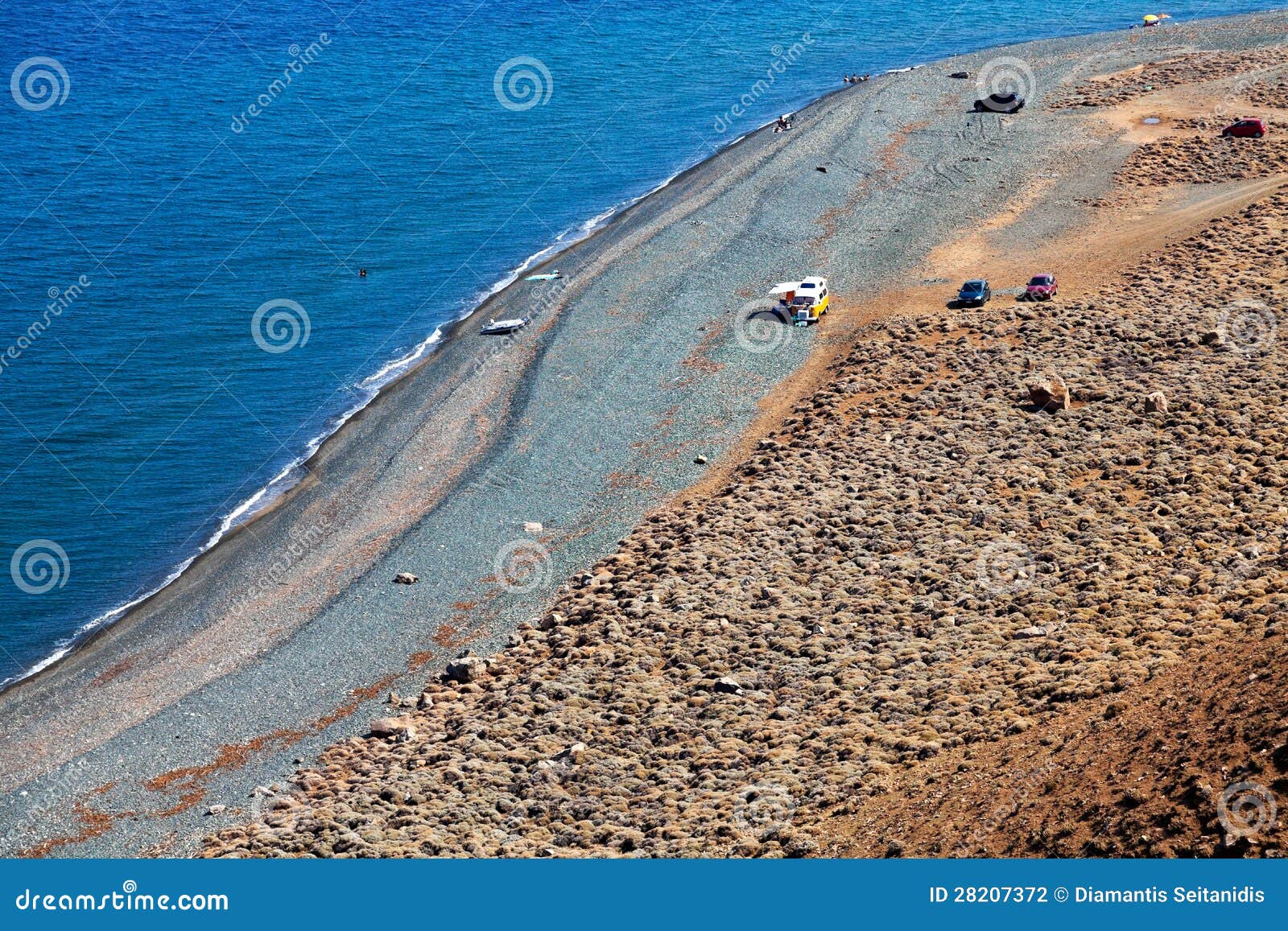 Kipi Area Beach at Samothraki Island Stock Photo - Image of beach ...