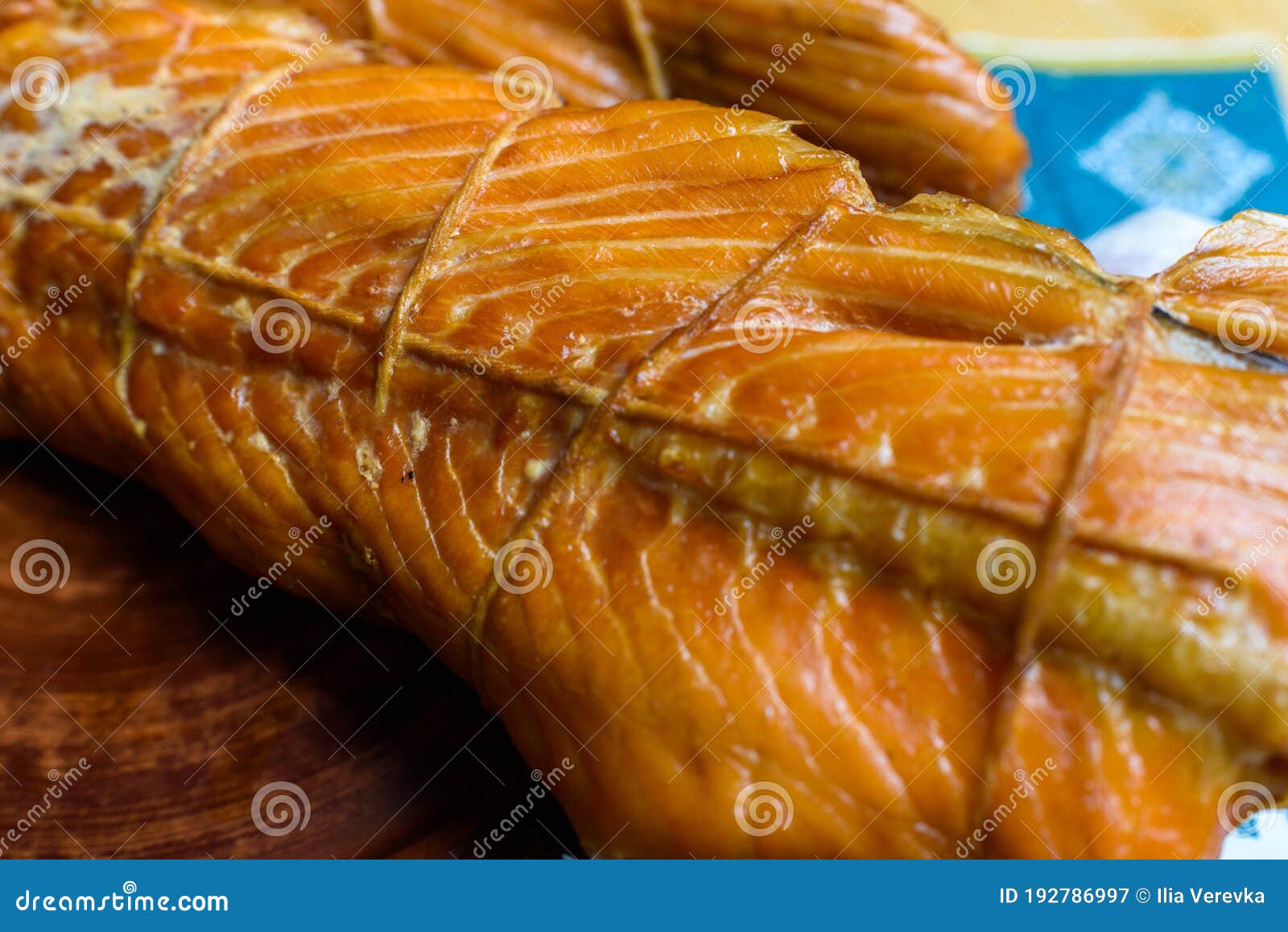 Kipper Fish On The Plate Stock Image | CartoonDealer.com #192786997