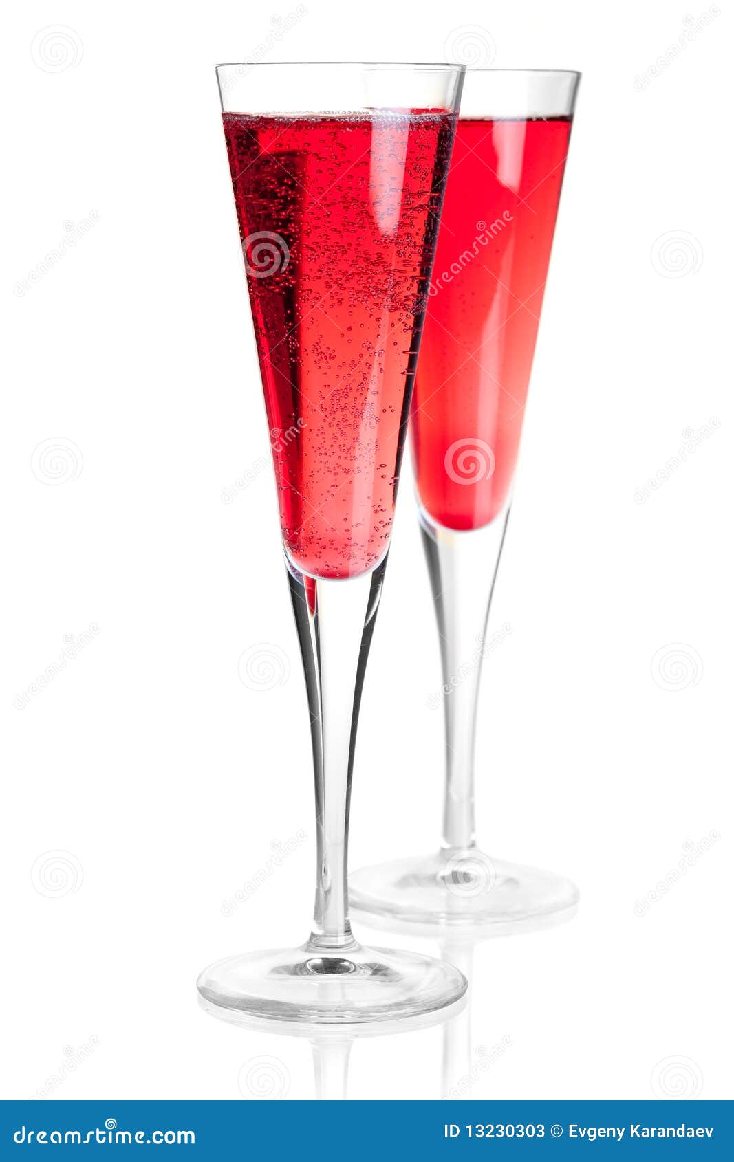 Kir royal alcohol cocktail stock image. Image of liquid - 13230303