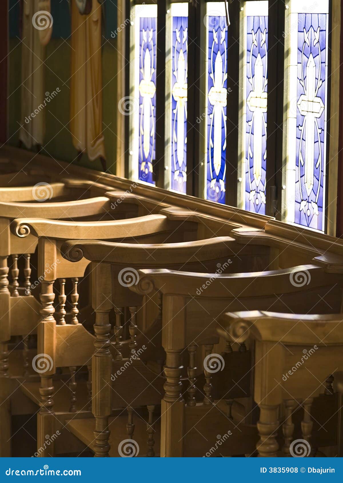 Kircheinnenraum in Bethany, Jo Stockfoto - Bild von kirche, sitz: 3835908