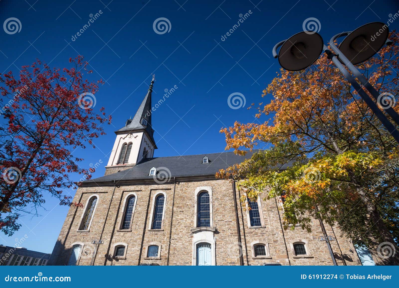 Kirchen City in Germany in the Autumn Stock Photo - Image of outdoors ...