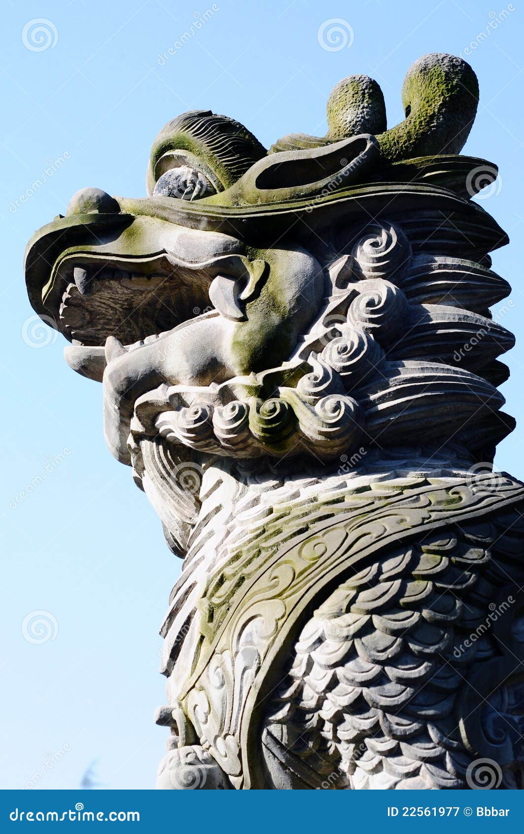 Kirin statue stock image. Image of kirin, east, decorative - 22561977