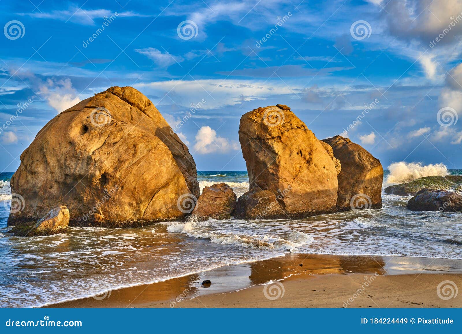 Kirinda Beach Sri Lanka Ceylon Stock Image - Image of place, ceylon ...