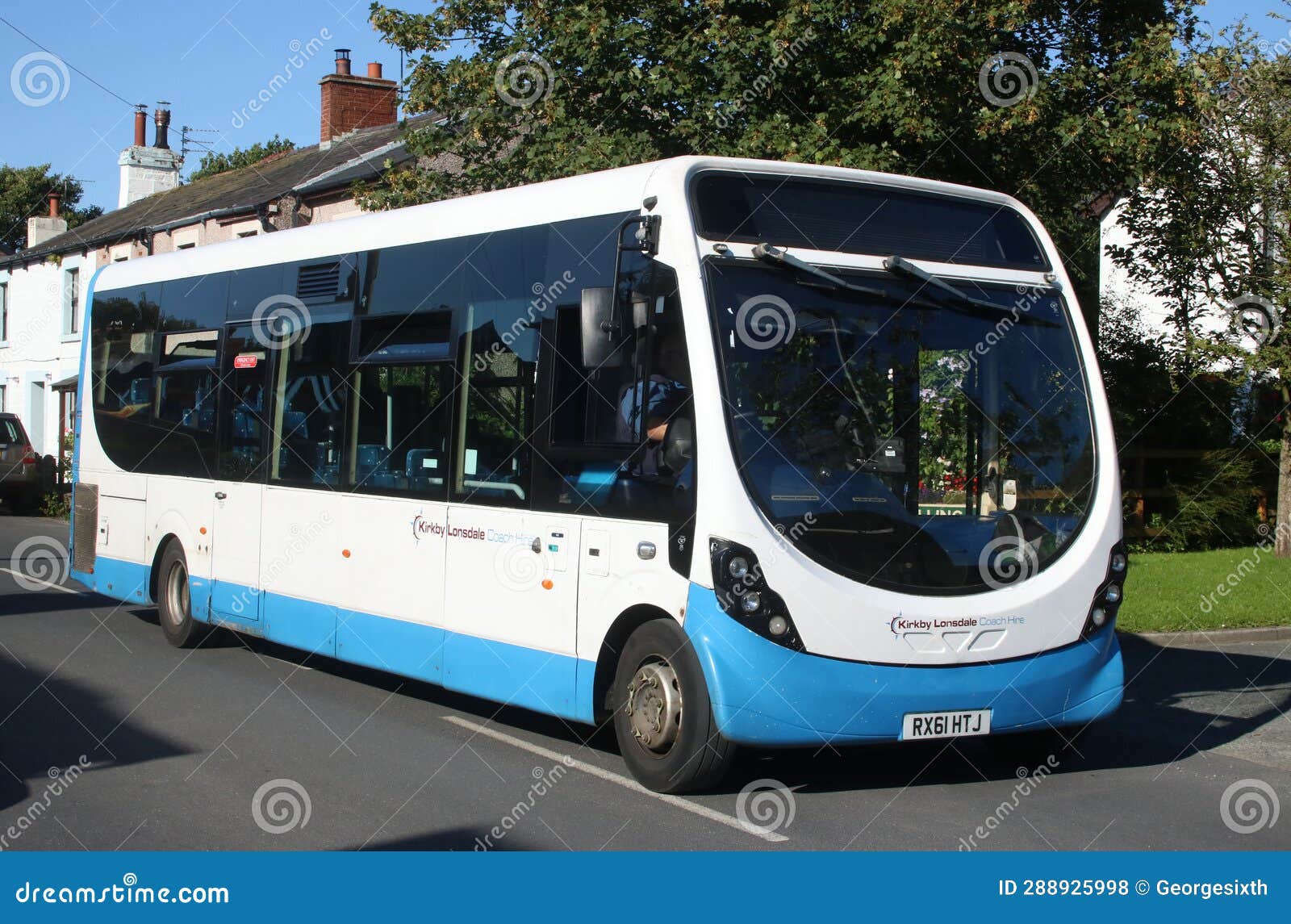Kirkby Lonsdale Coaches Midibus Pilling Editorial Stock Photo - Image ...