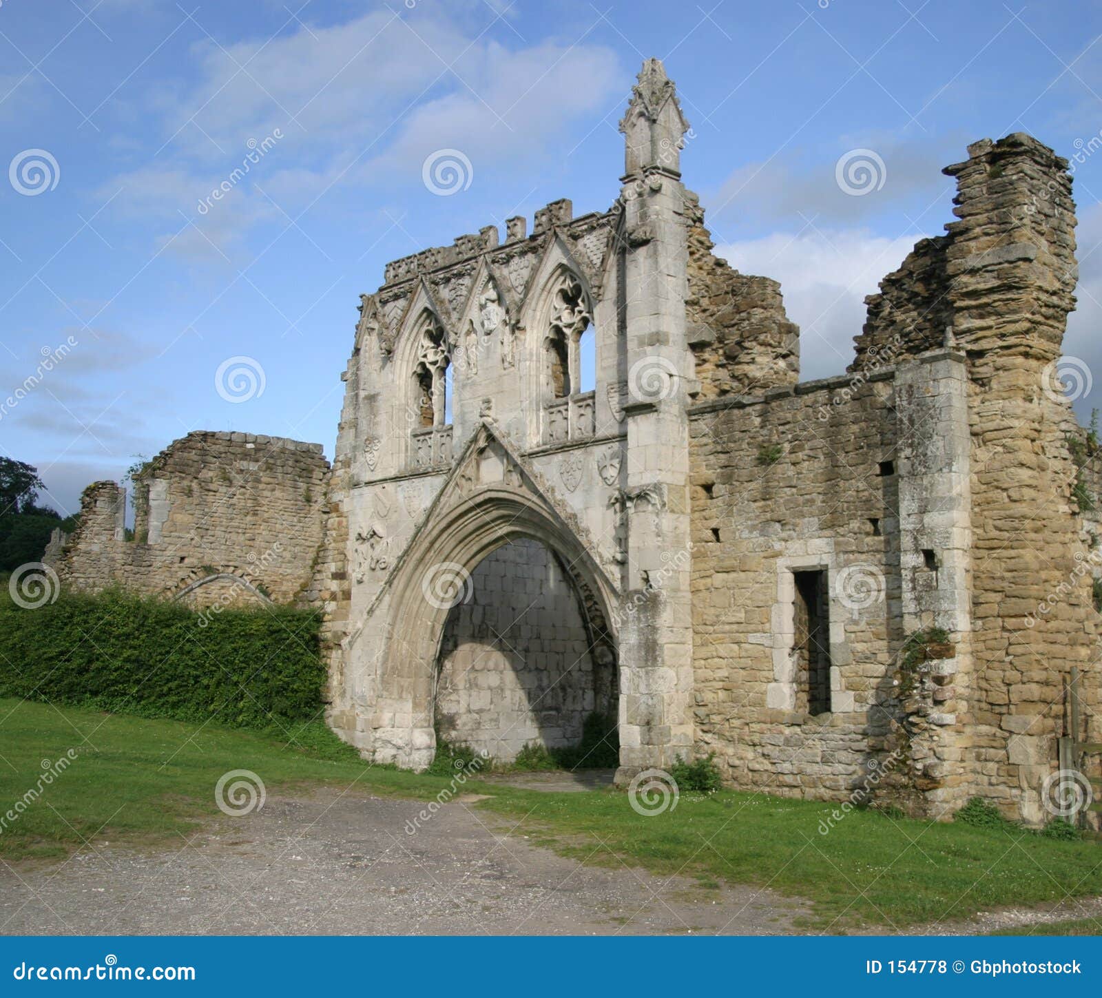 Kirkham Priory stock photo. Image of abbey, priory, window - 154778