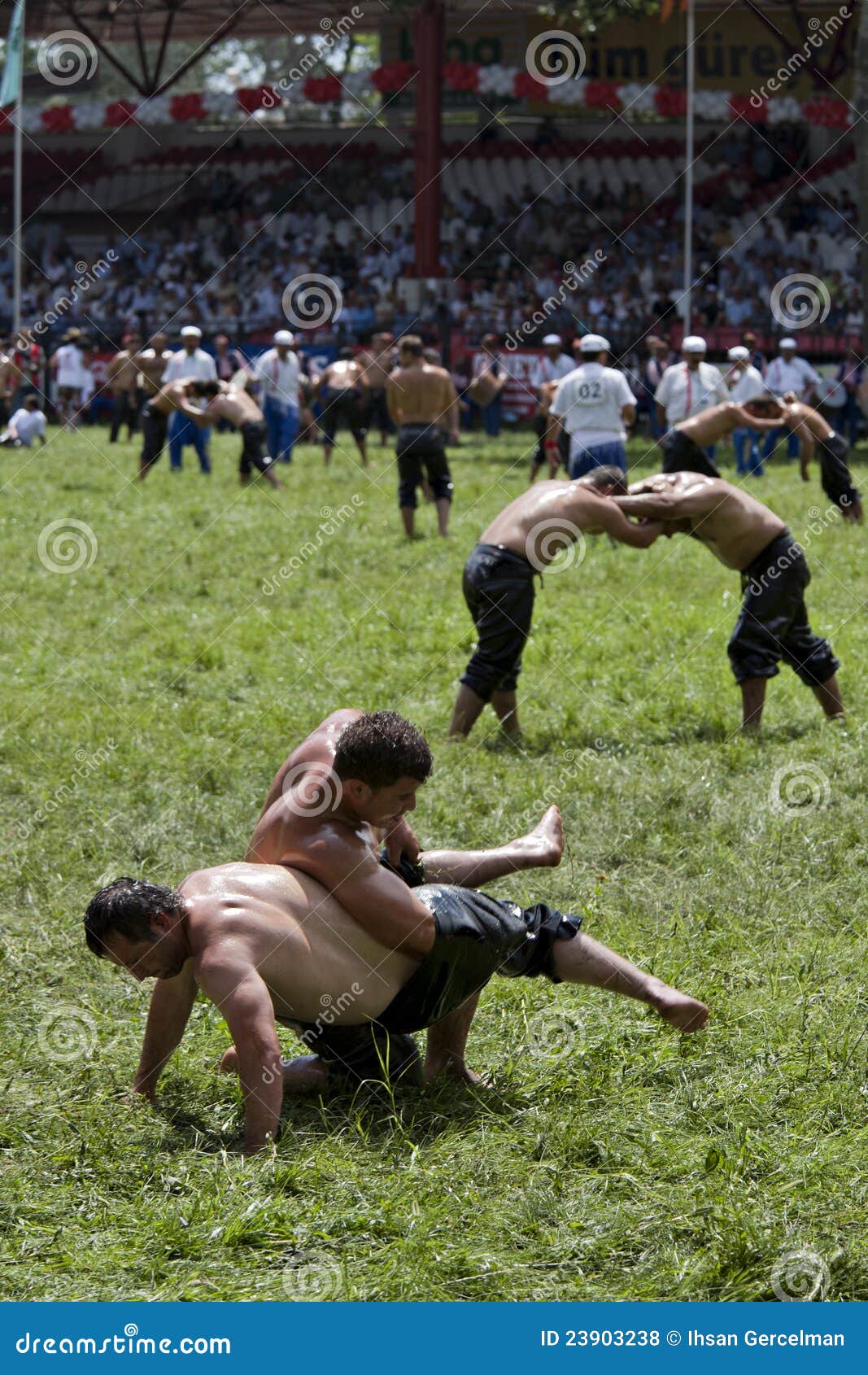 Kirkpinar Greased Wrestling Editorial Stock Photo - Image of ...