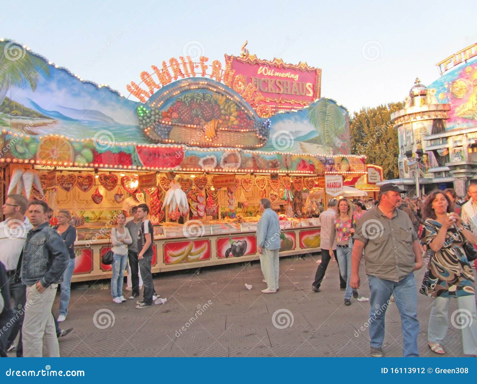 Kirmes Summer Fair in Dusseldorf Germany Editorial Photography - Image ...