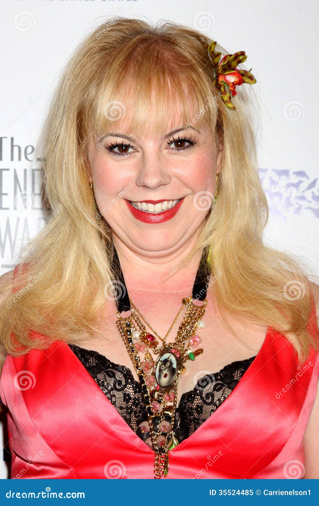 Kirsten Vangsness redaktionelles bild. Bild von hilton - 35524485