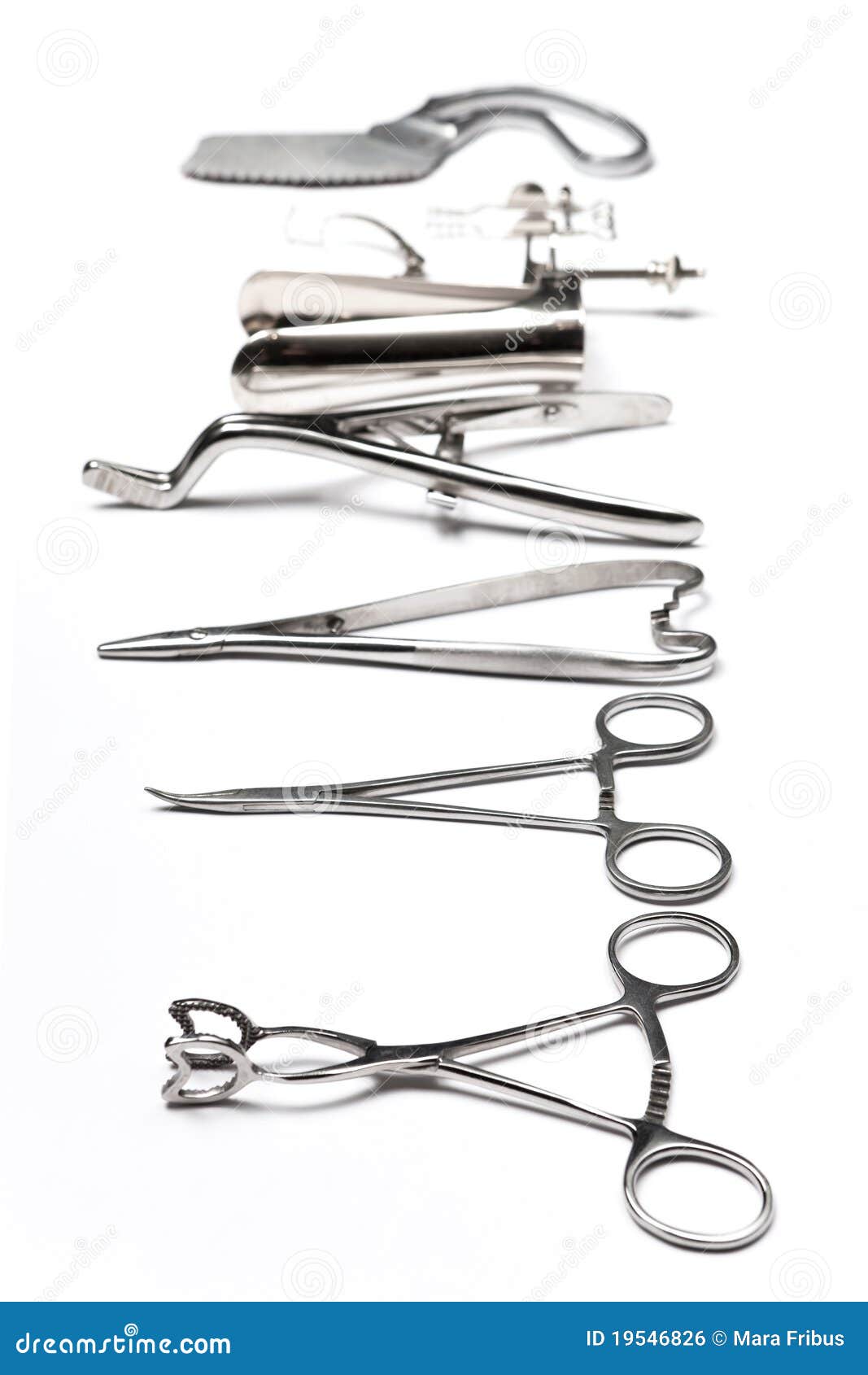 Kirurgiska instrument arkivfoto. Bild av sjukhus, metall - 19546826