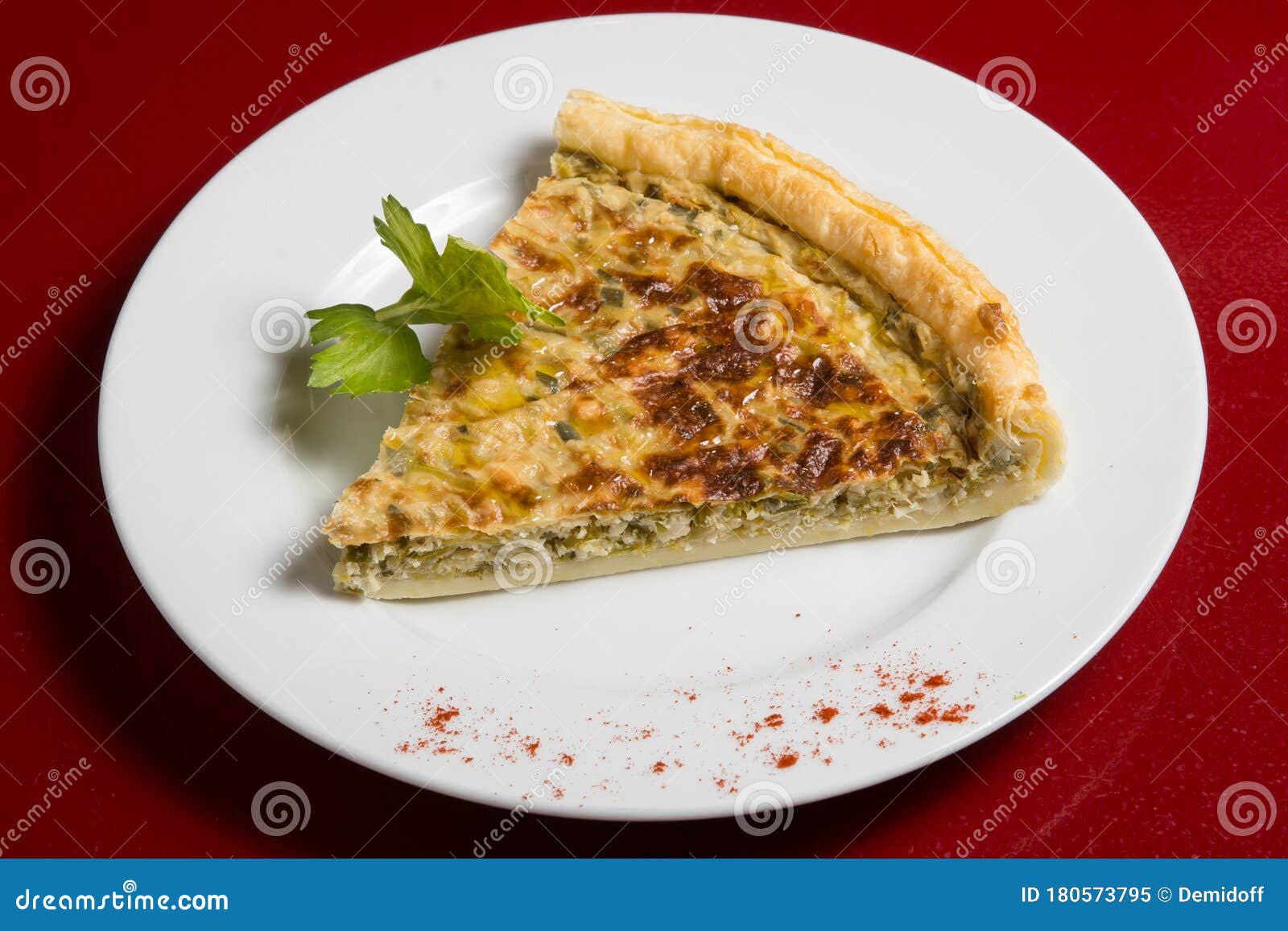 Kish vegetable stock image. Image of cake, food, vegan - 180573795