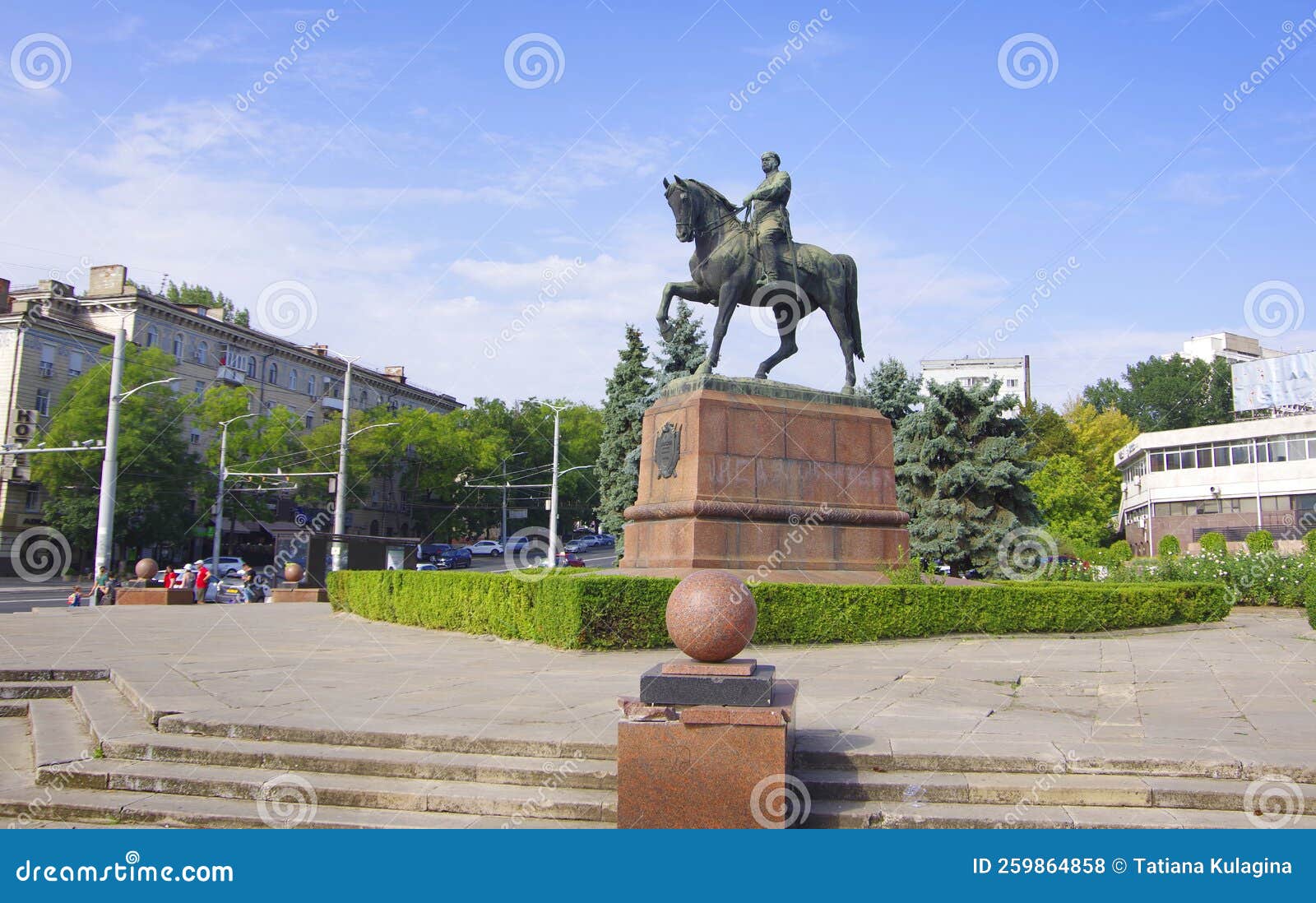 Kishinev. Moldova. stock photo. Image of russia, horse - 259864858