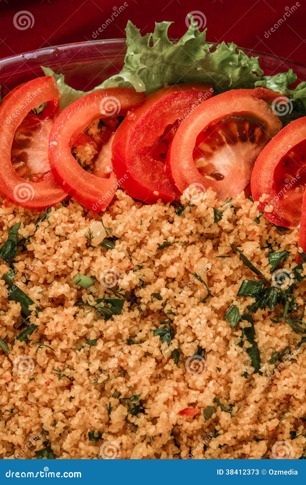 Kisir, Traditional Turkish stock image. Image of meal - 38412373