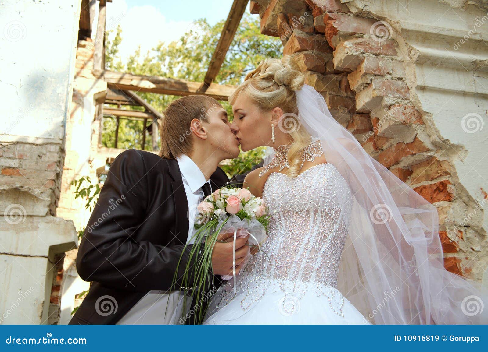Kiss stock image. Image of beautiful, events, dress, kiss - 10916819