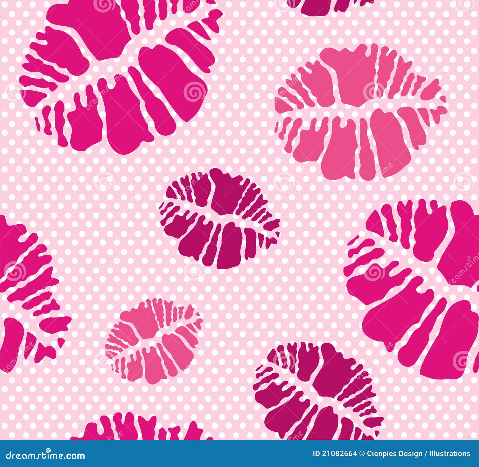 Kiss pattern stock vector. Illustration of kiss, face - 21082664