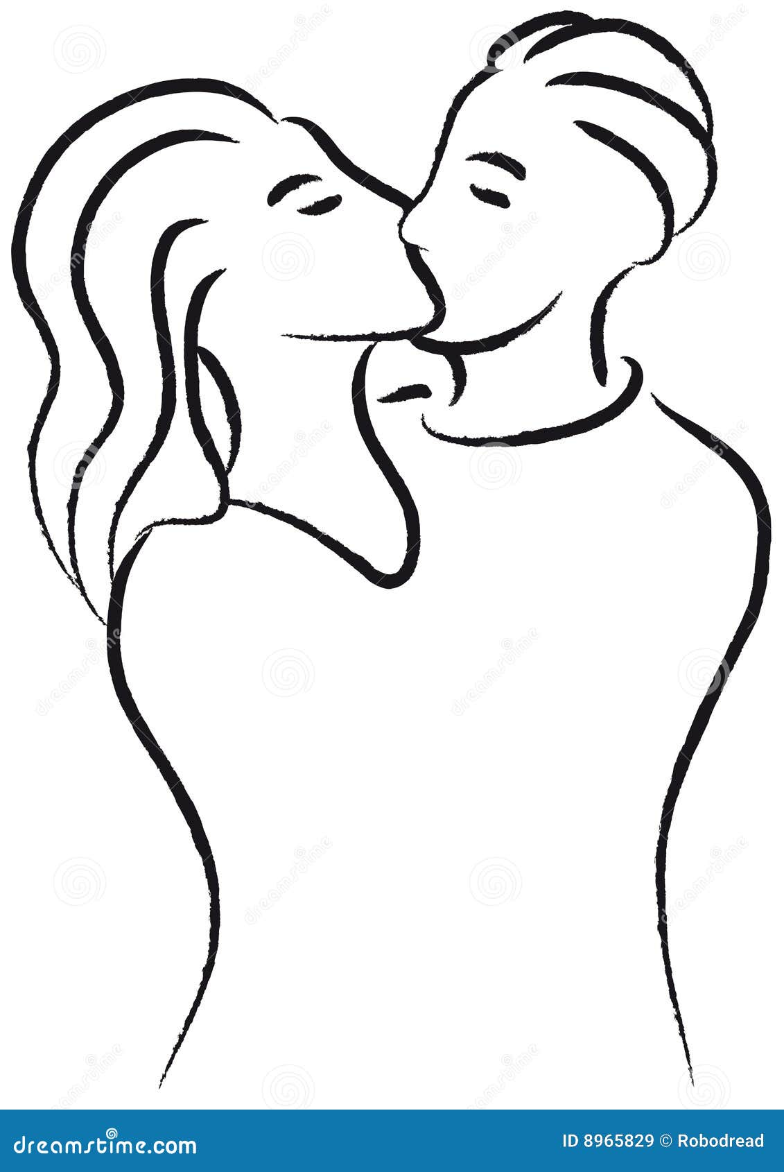 Kiss (vector) stock vector. Illustration of carrier, girlfriend - 8965829